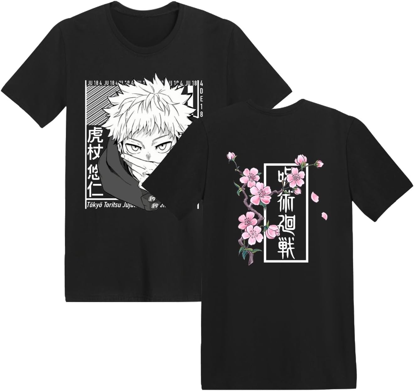Fushiguro Toji Itadori Yuji T-Shirt 3D Japanese Cosplay Sweatshirts ...