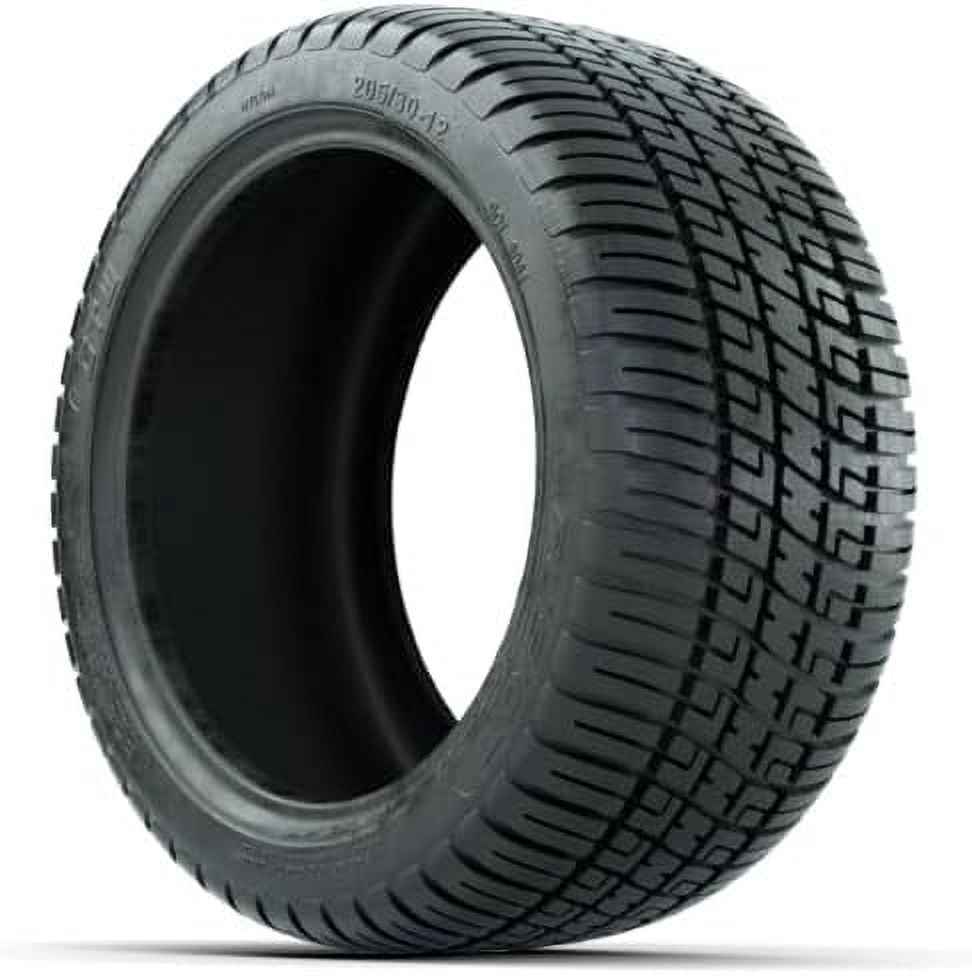 Fusion 17 inch Golf Cart Street Tire | 205/30-12 | No Lift Required ...
