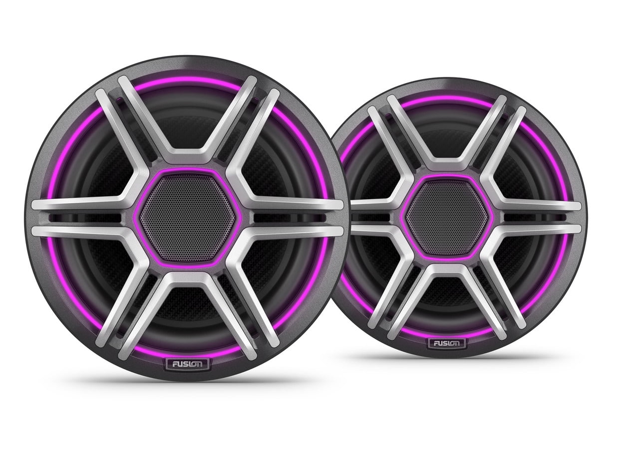 Fusion 010-02918-23 Ap-fl88spg 8.8in Led Apollo Series Speakers Gray ...