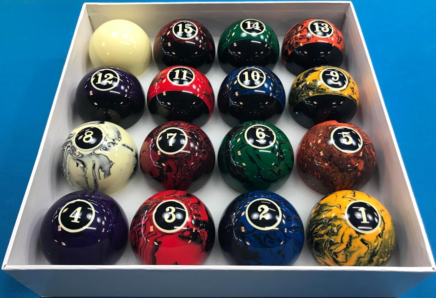 Fusion Black Marbelite Ball Set - Walmart.com