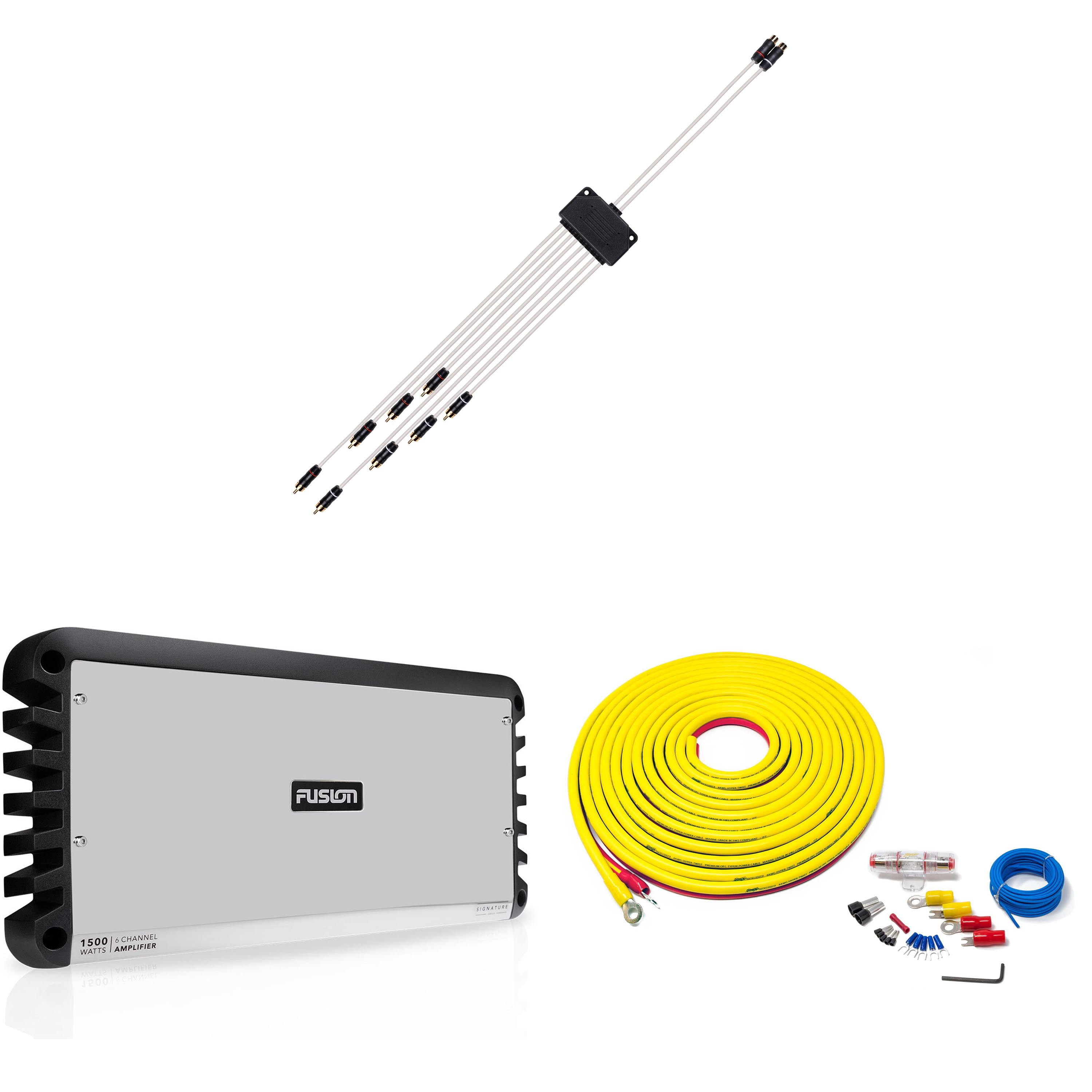 Fusion Entertainment SG-DA61500 Signature Series 6 Channel Marine ...