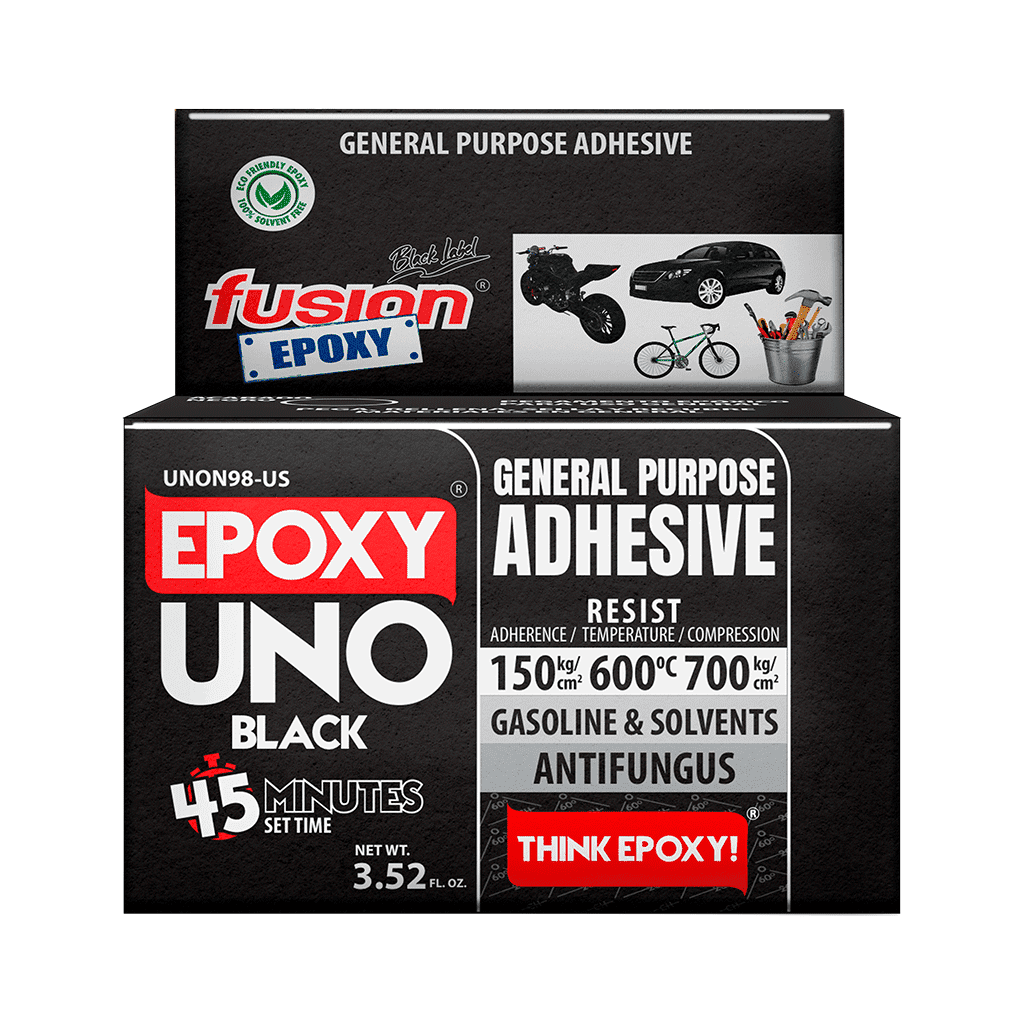 Fusion Epoxy | Epoxy UNO Black Paste Epoxy Jars of 3.52 oz. - Walmart.com