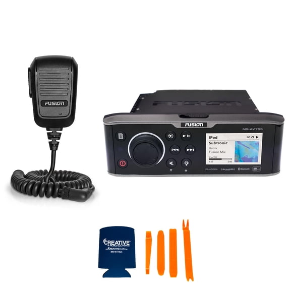 Fusion MS-AV755 Marine Entertainment System with DVD/CD Player with ...