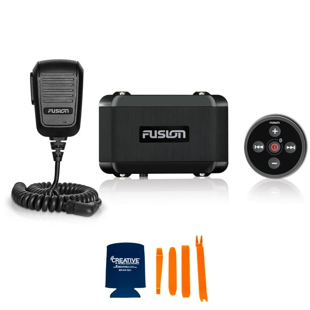 Fusion MS-BB100 Marine Black Box with Bluetooth Wired Remote & NMEA ...