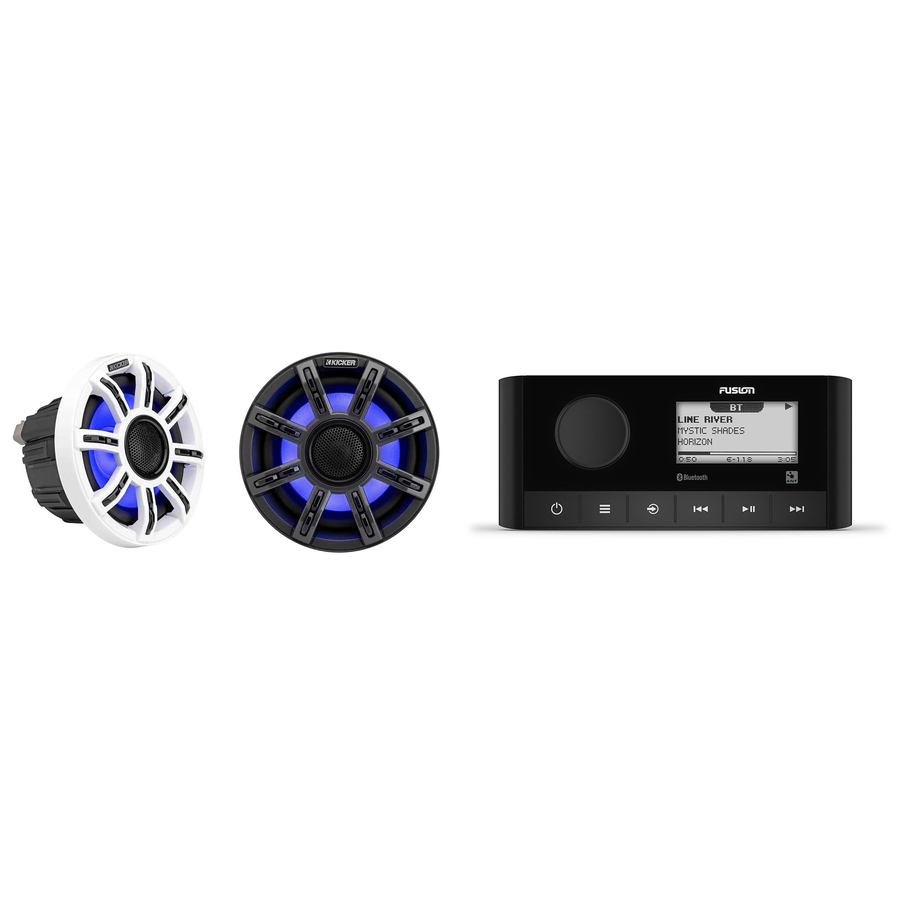 Fusion MS-RA60 Marine Stereo With Wireless Connectivity w/ 51MSC654 ...