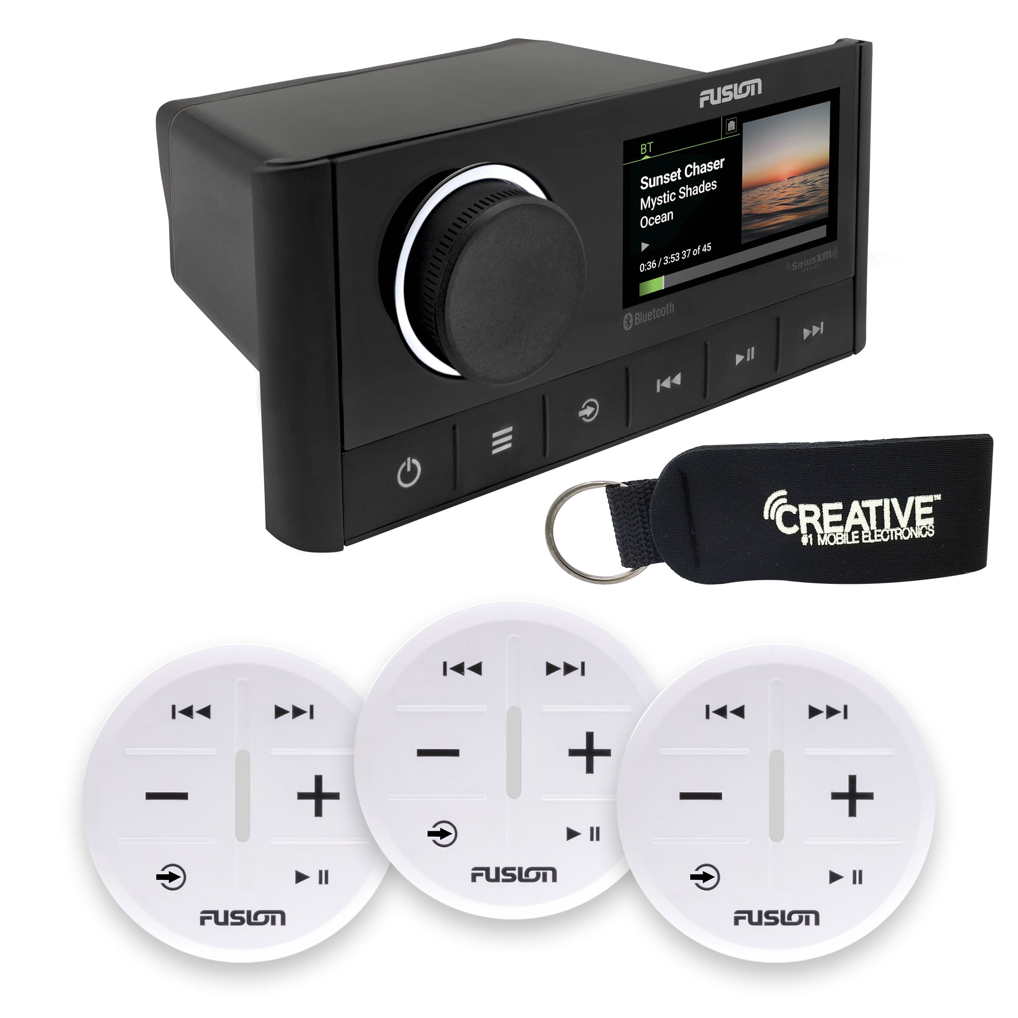 Fusion MS-RA670 Apollo Marine Entertainment System With Three Wireless ...