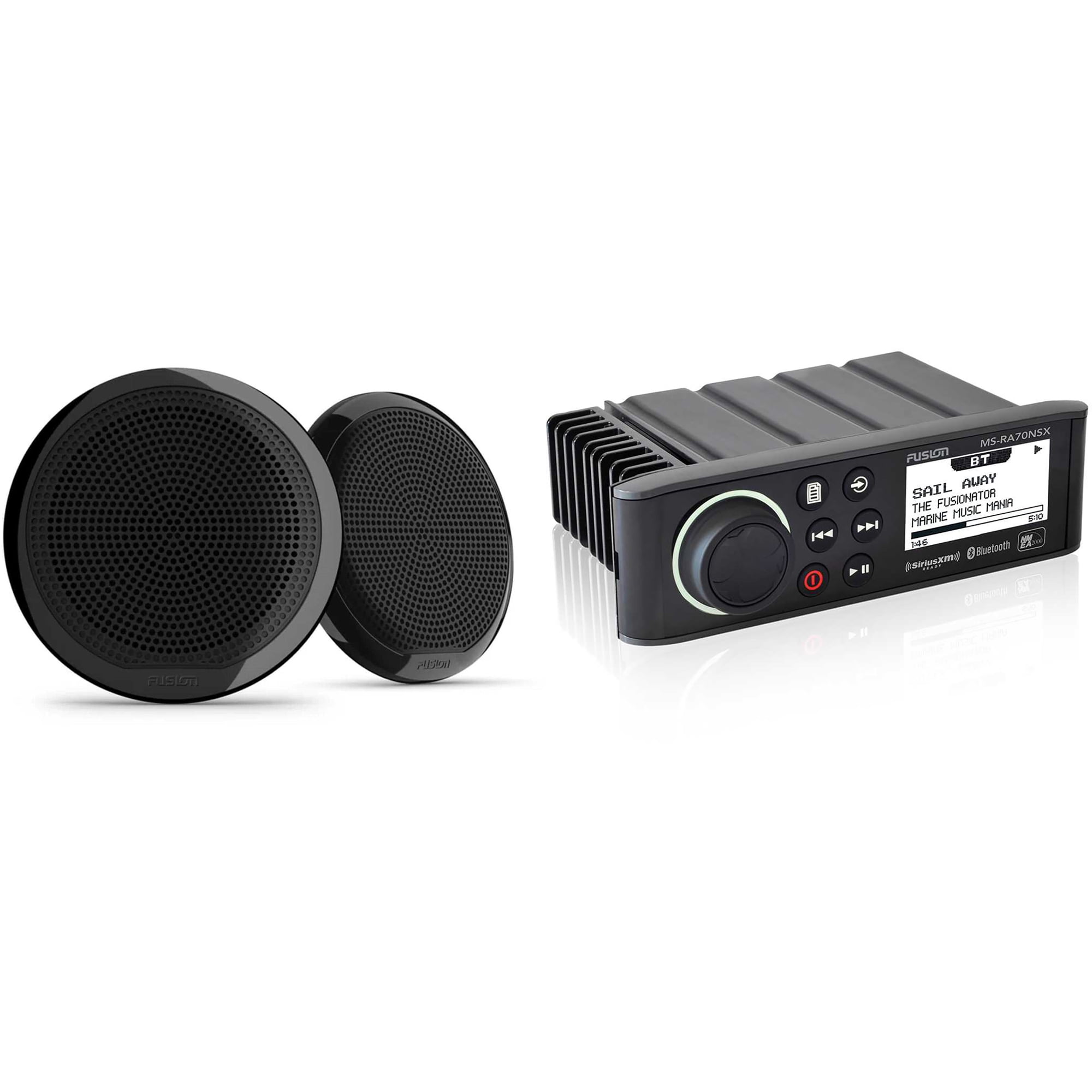 Fusion MS-RA70N Marine Entertainment System with Bluetooth & NMEA 2000 ...