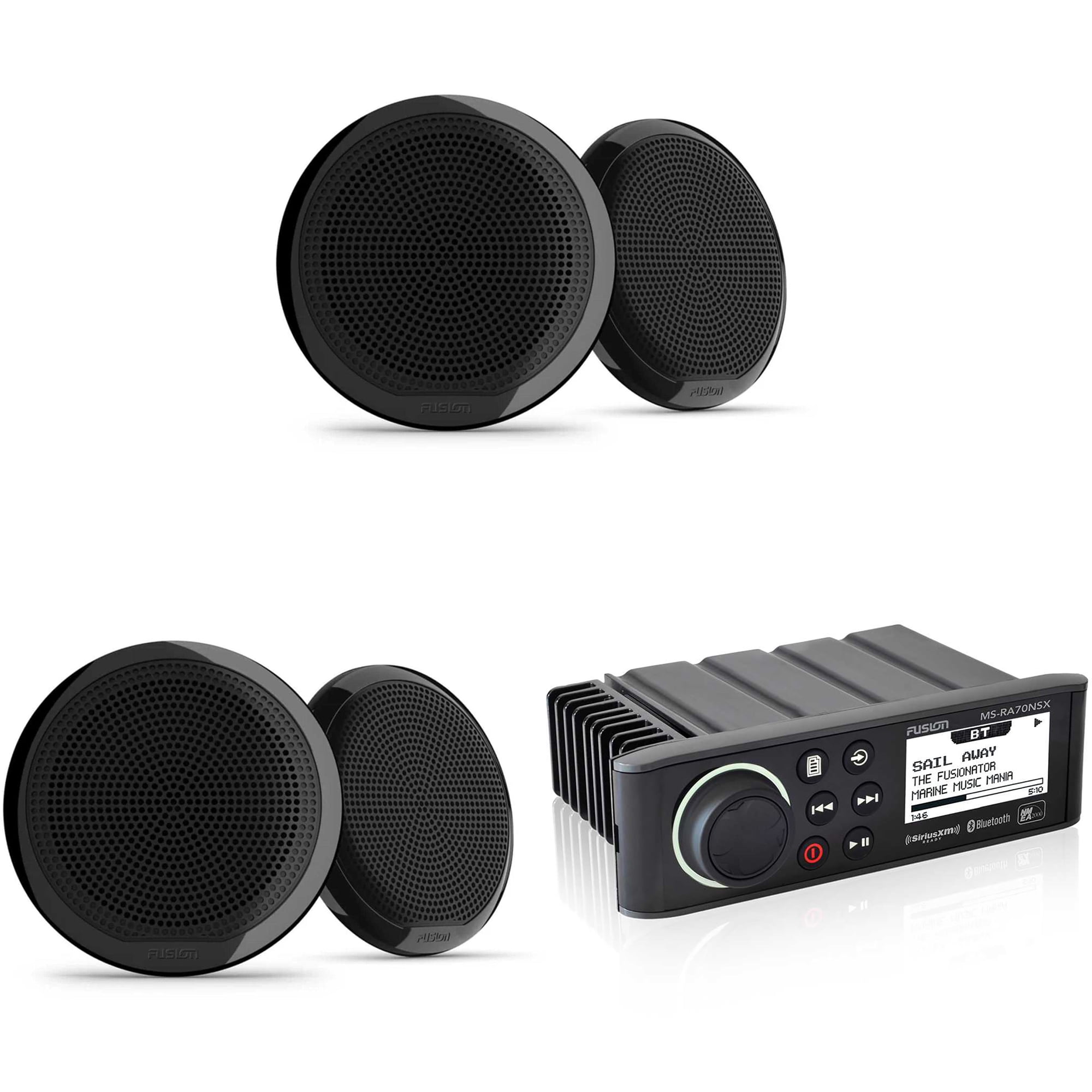 Fusion MS-RA70N Marine Entertainment System with Bluetooth & NMEA 2000 ...
