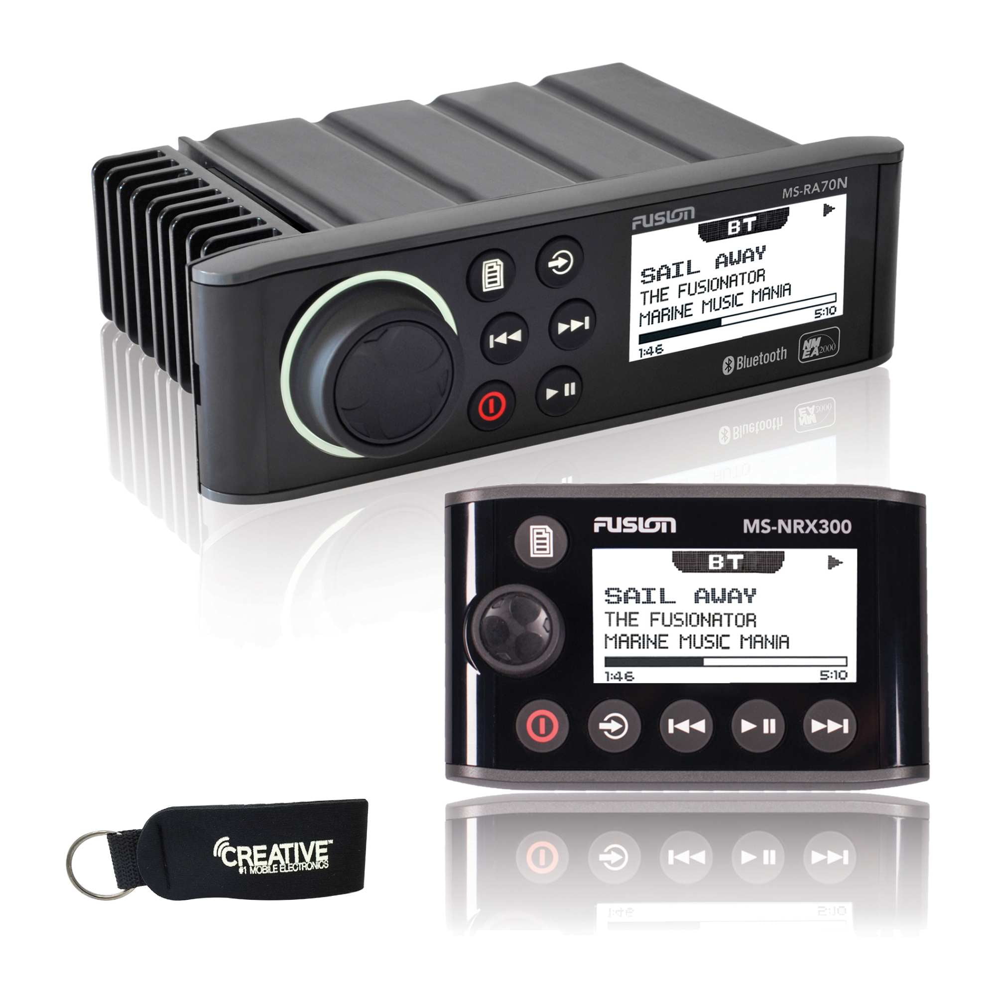 Fusion MS-RA70N Marine Entertainment System with Bluetooth & NMEA 2000 ...