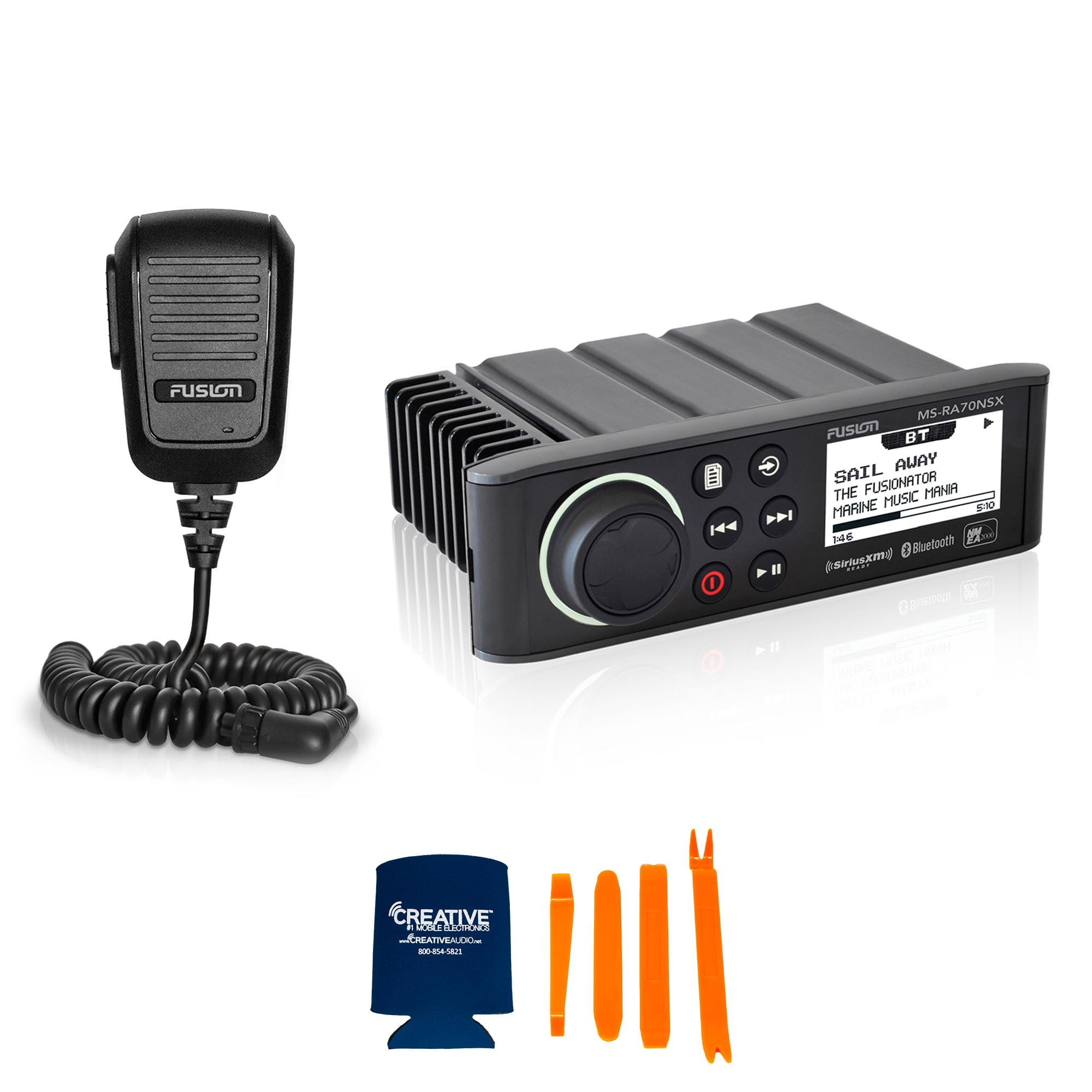 Fusion MS-RA70NSX NEMA 2000 & Sirius XM-Ready Compatible Marine ...