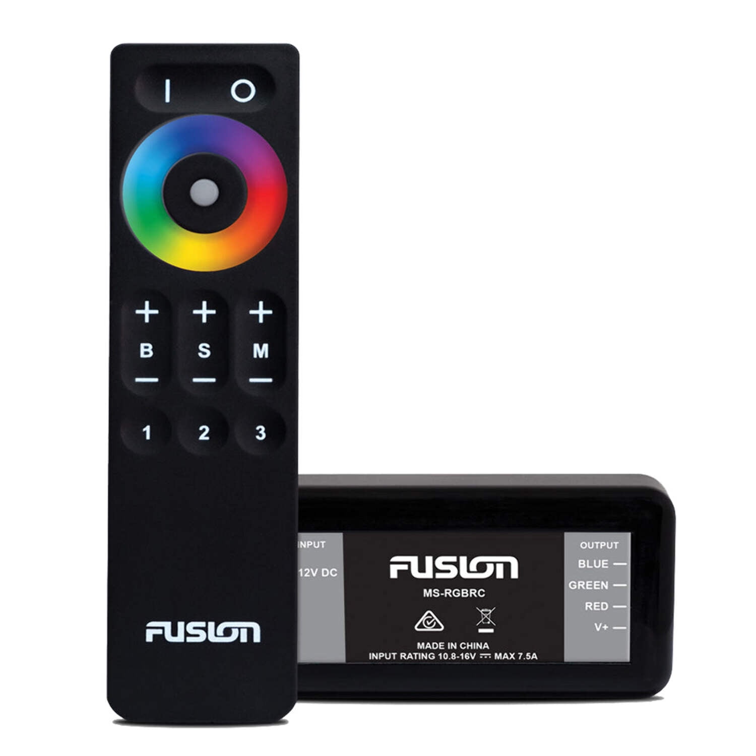 Fusion MS-RGBRC RGB Lighting Control Module w/Wireless Remote Control ...