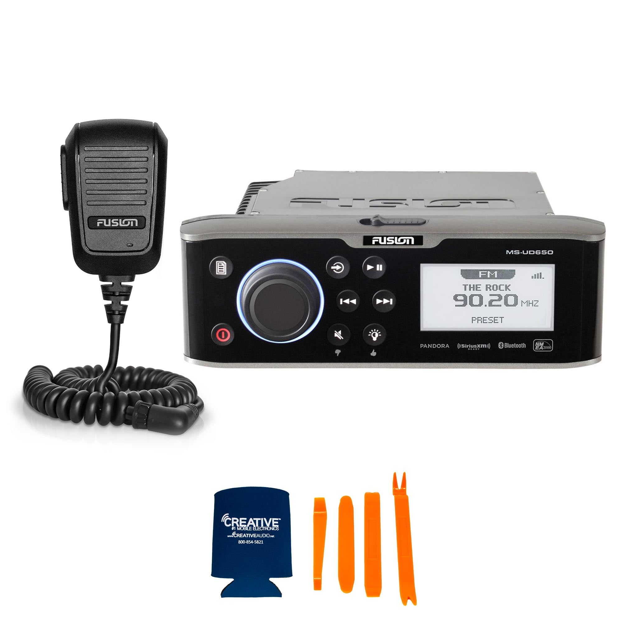 Fusion MS-UD650 Marine Entertainment System with Internal UNI-Dock with ...