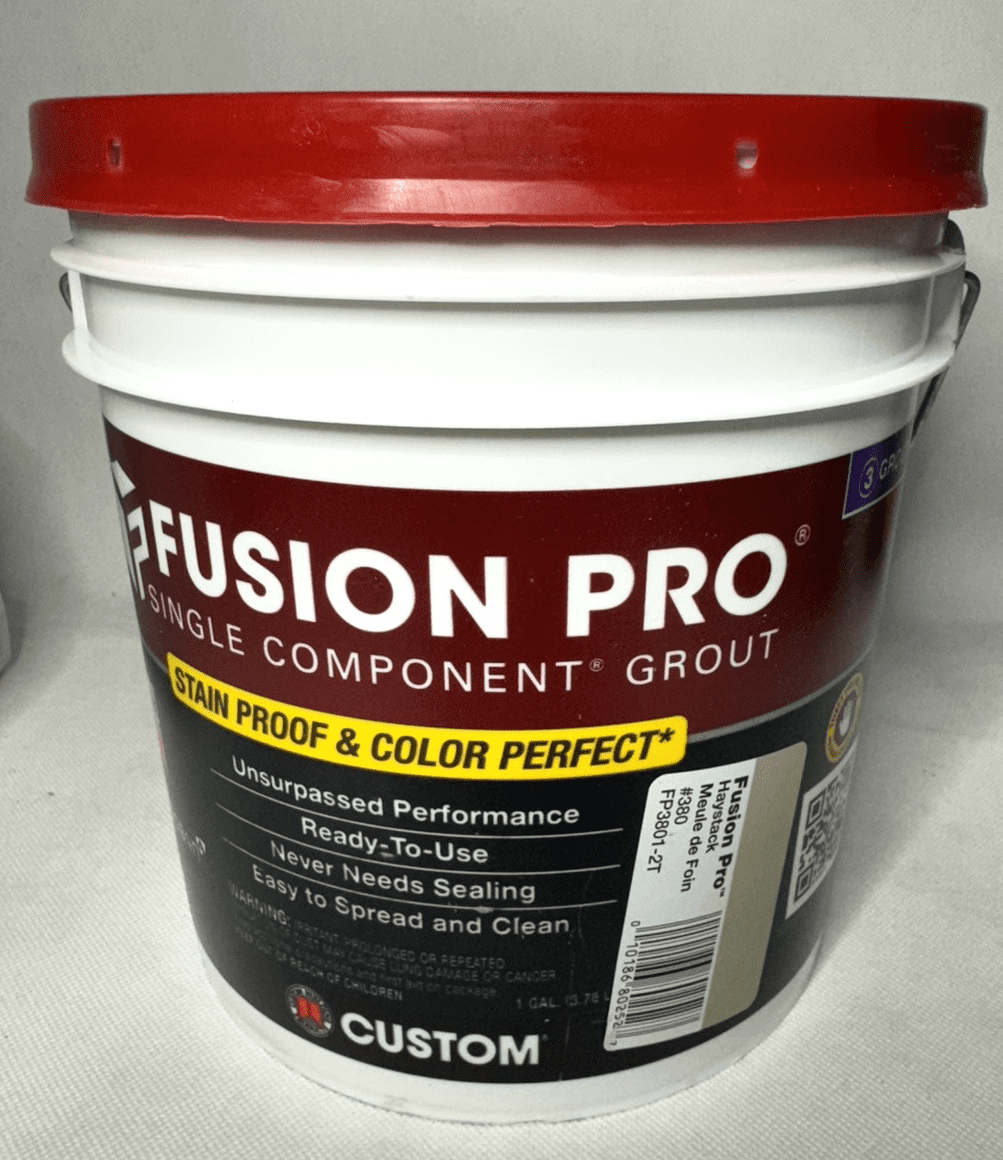 Fusion Pro Grout Haystack #380 Single Component Grout 1 Gallon Premixed ...