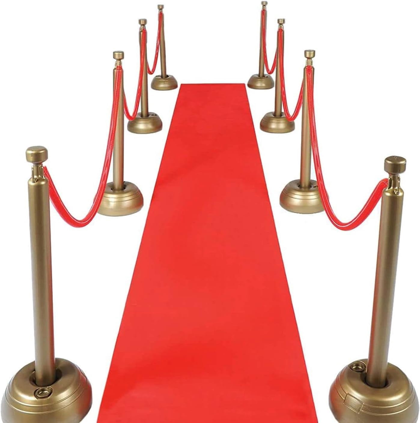 Fusion Red Carpet Runner for Party, 2 x 15 ft, Non-Woven Polyester ...