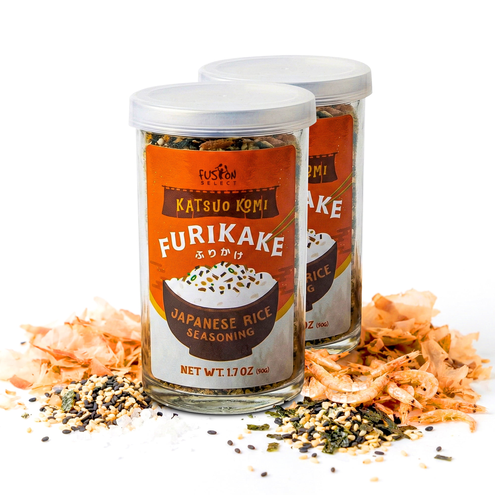 Fusion Select 2 Packs Furikake Rice Seasoning - Katsuo Komi Furikake ...