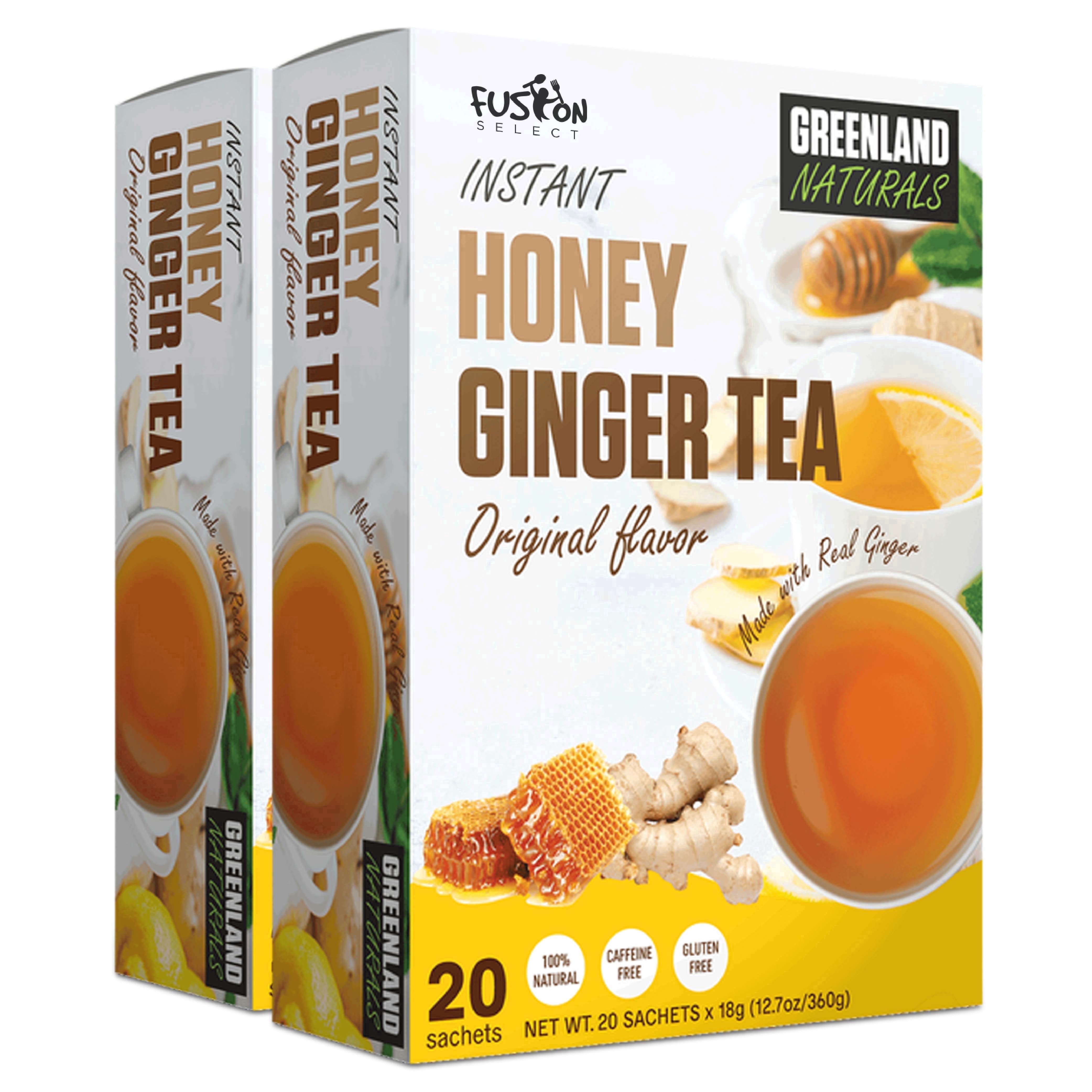 Fusion Select 40 Sachets Original Ginger Honey Crystals Packets ...