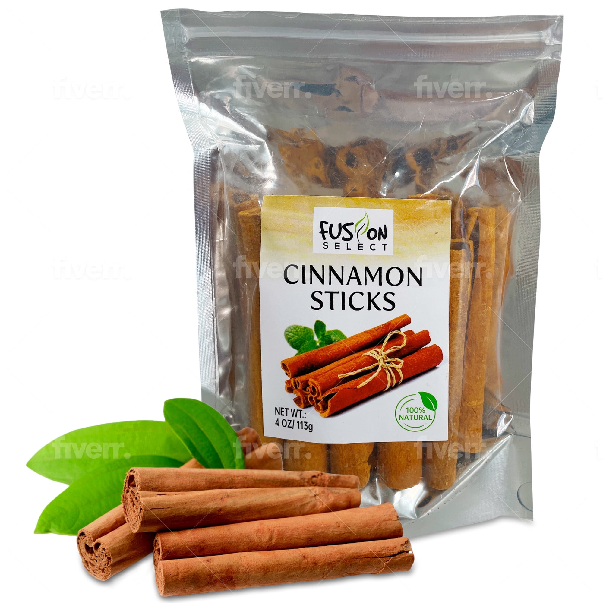 Fusion Select Cinnamon Sticks - Whole Canela Bark Pieces for Asian ...