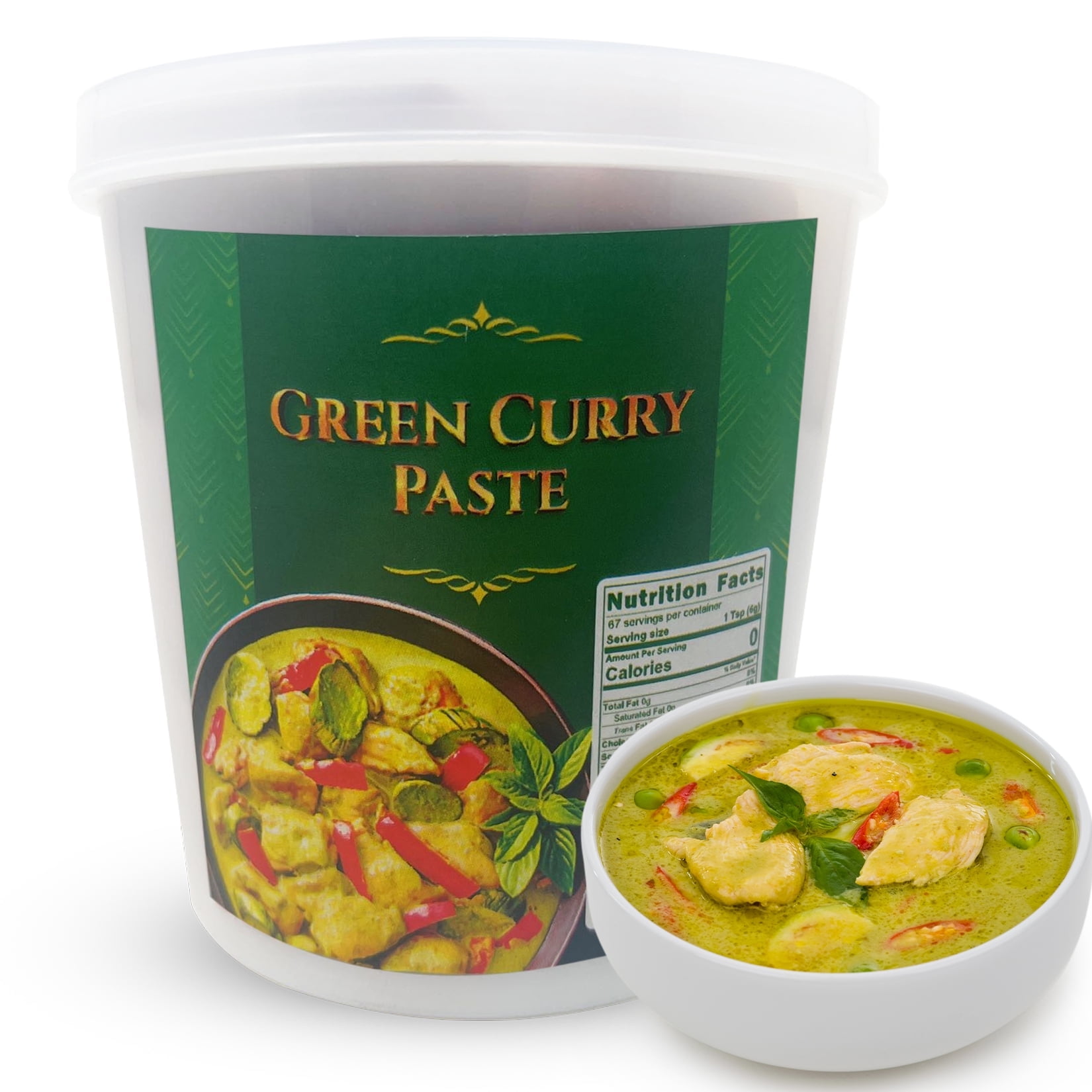 Fusion Select Green Curry Paste - 14 Oz - Walmart.com