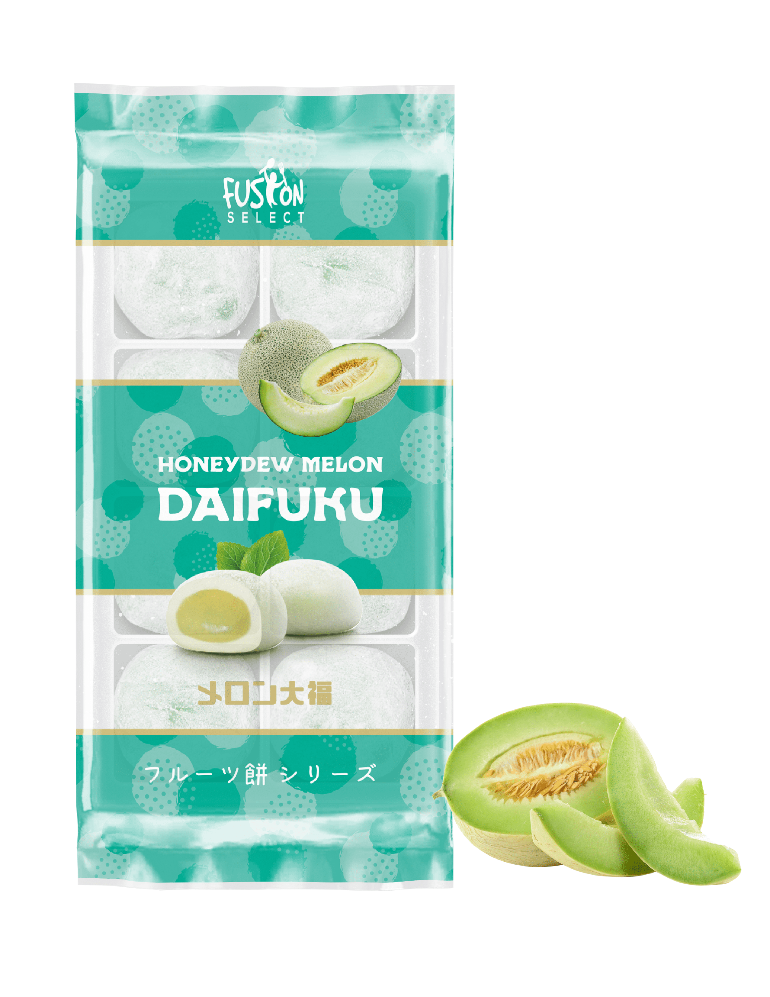 Fusion Select Japanese Mochi Fruit Daifuku - Strawberry & Banana Sweet ...