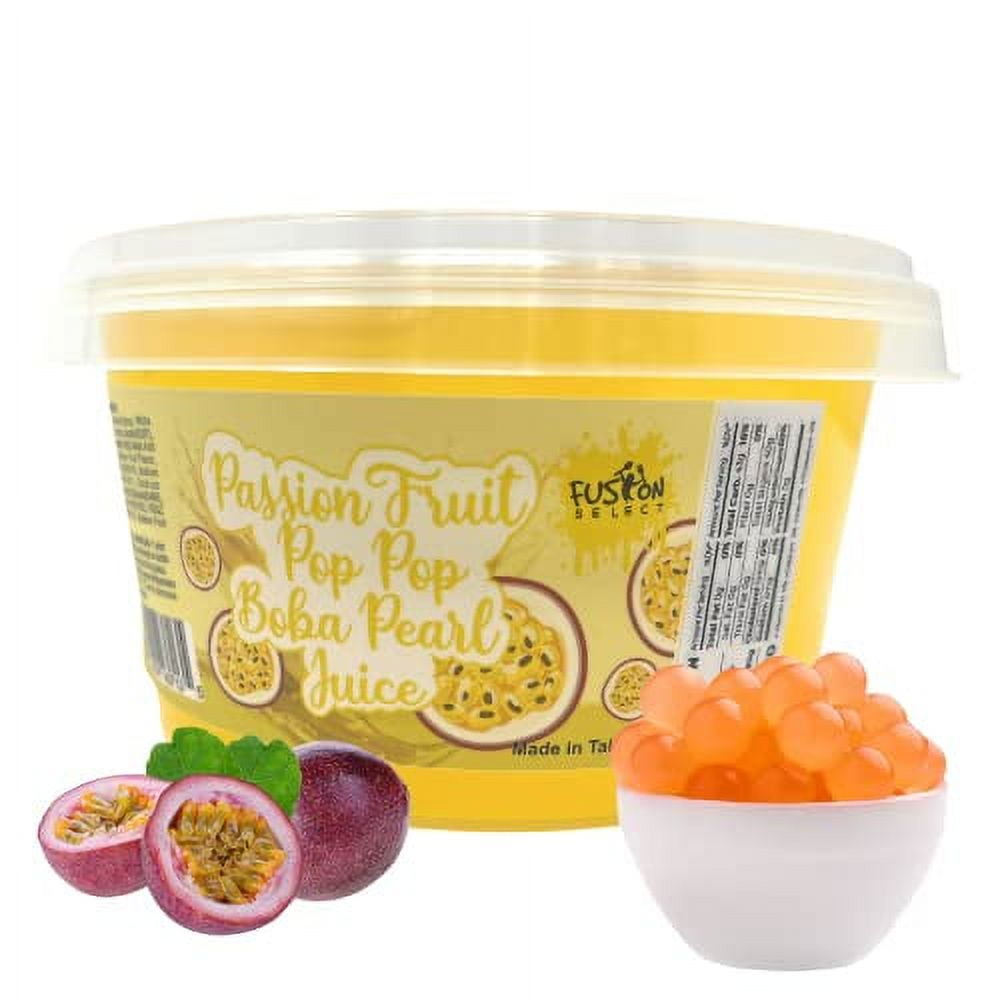 Fusion Select Passion Fruit Boba Bursting Boba Popping Boba Pearls For ...