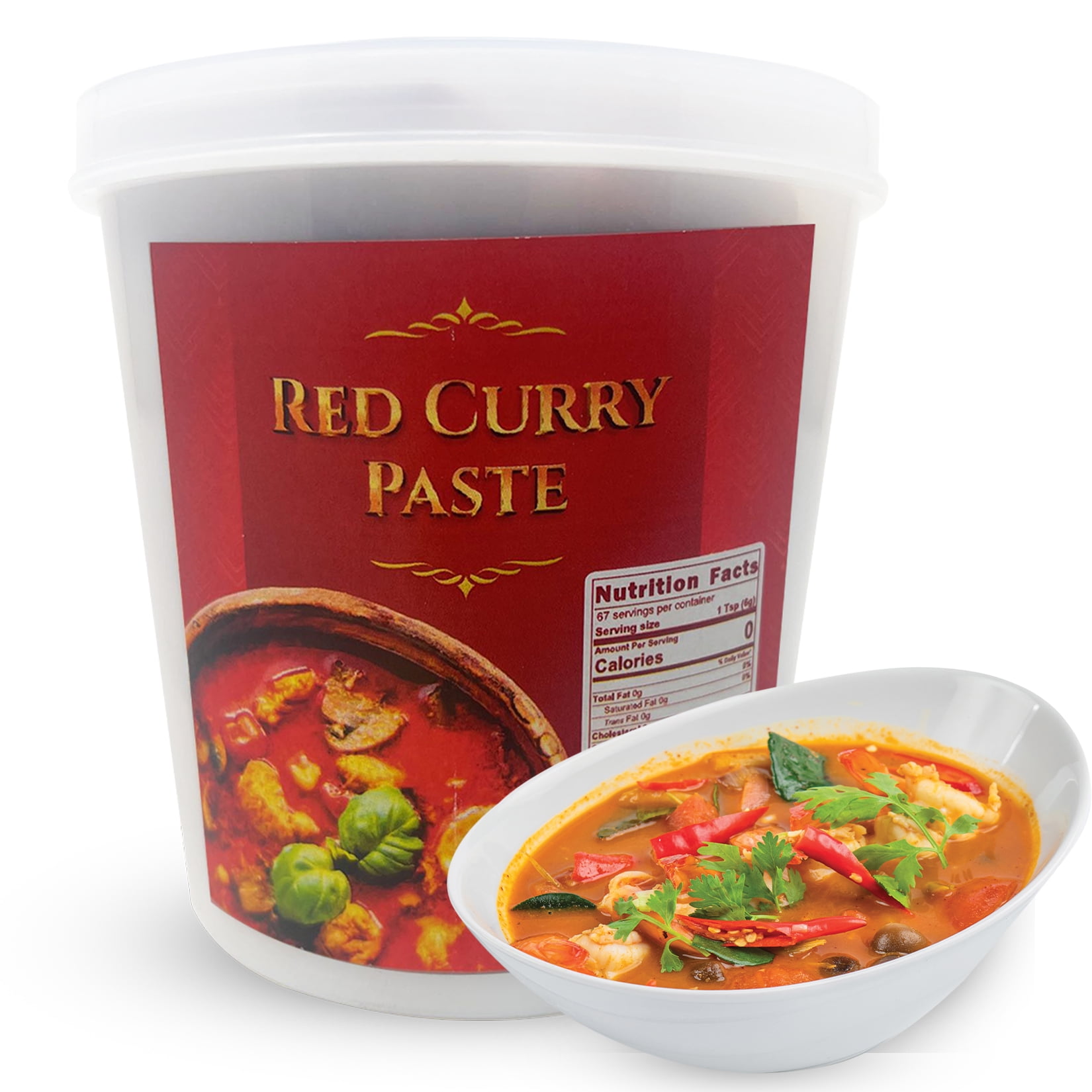 Fusion Select Thai Red Curry Paste - Mix for Asian & Indian Cuisine ...