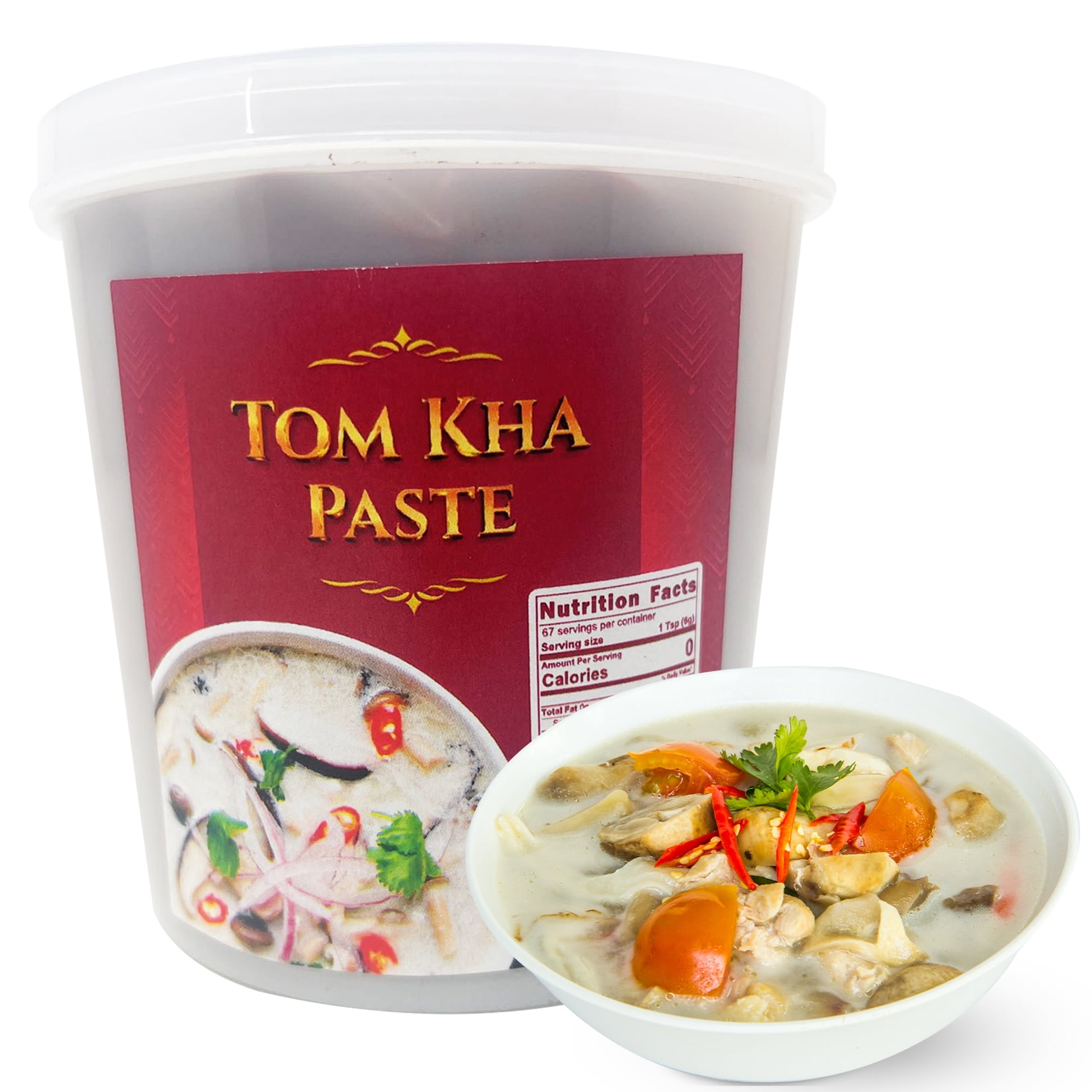 Fusion Select Tom Kha Curry Paste - Seasoning Spice Blend for Asian ...