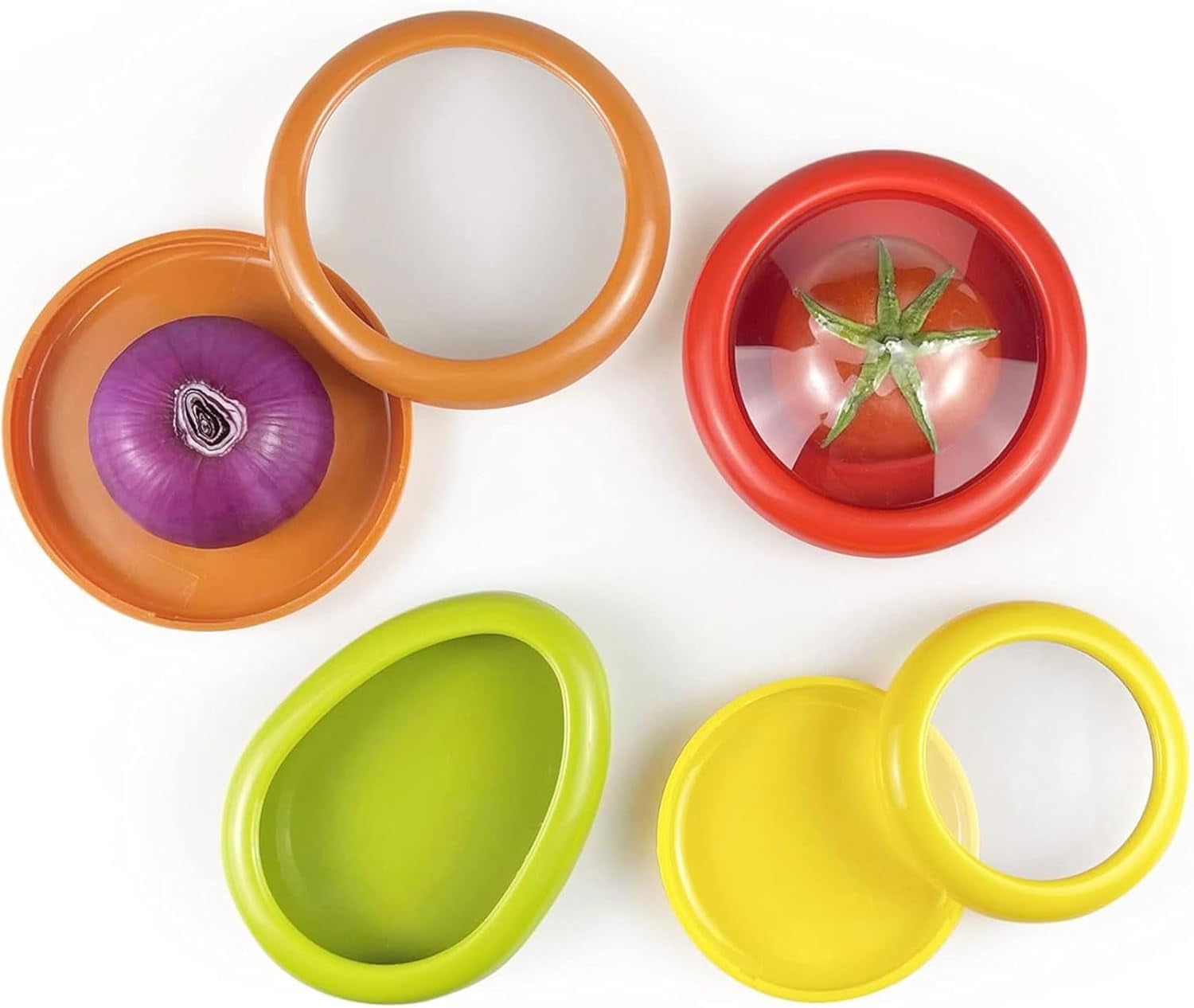 Fusion Silicone Fruit And Vegetable Containers For Fridge,Reusable ...
