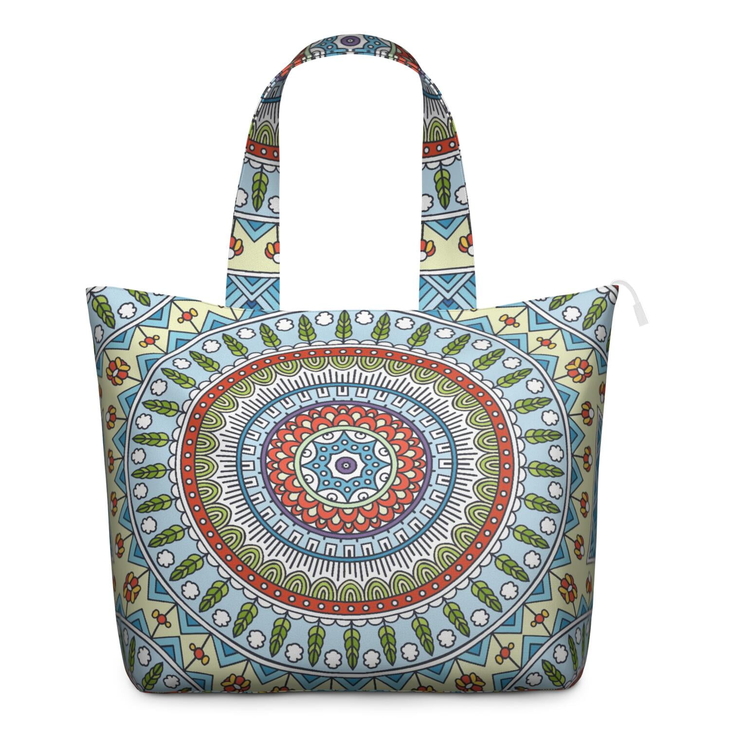 Fusion of Colors Mala Weekender Bag Psychedelic Geometric Travel Duffel ...
