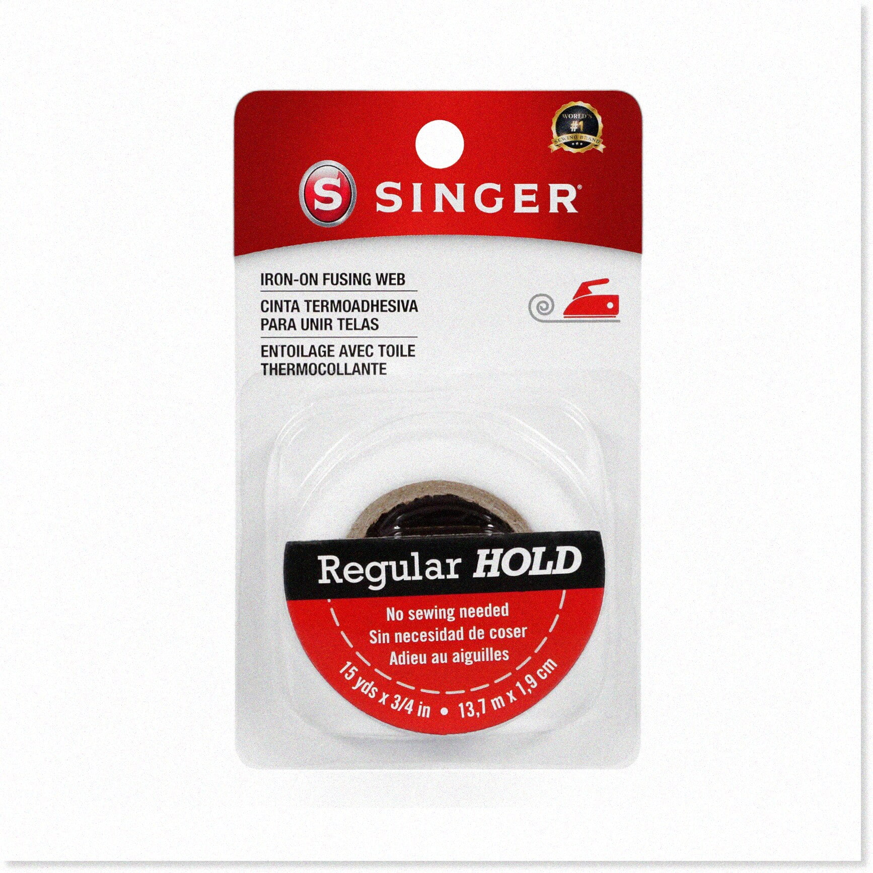 FusionFlex Regular Weight Iron-On Web - 3/4" X15 Yards - Easy Fabric ...