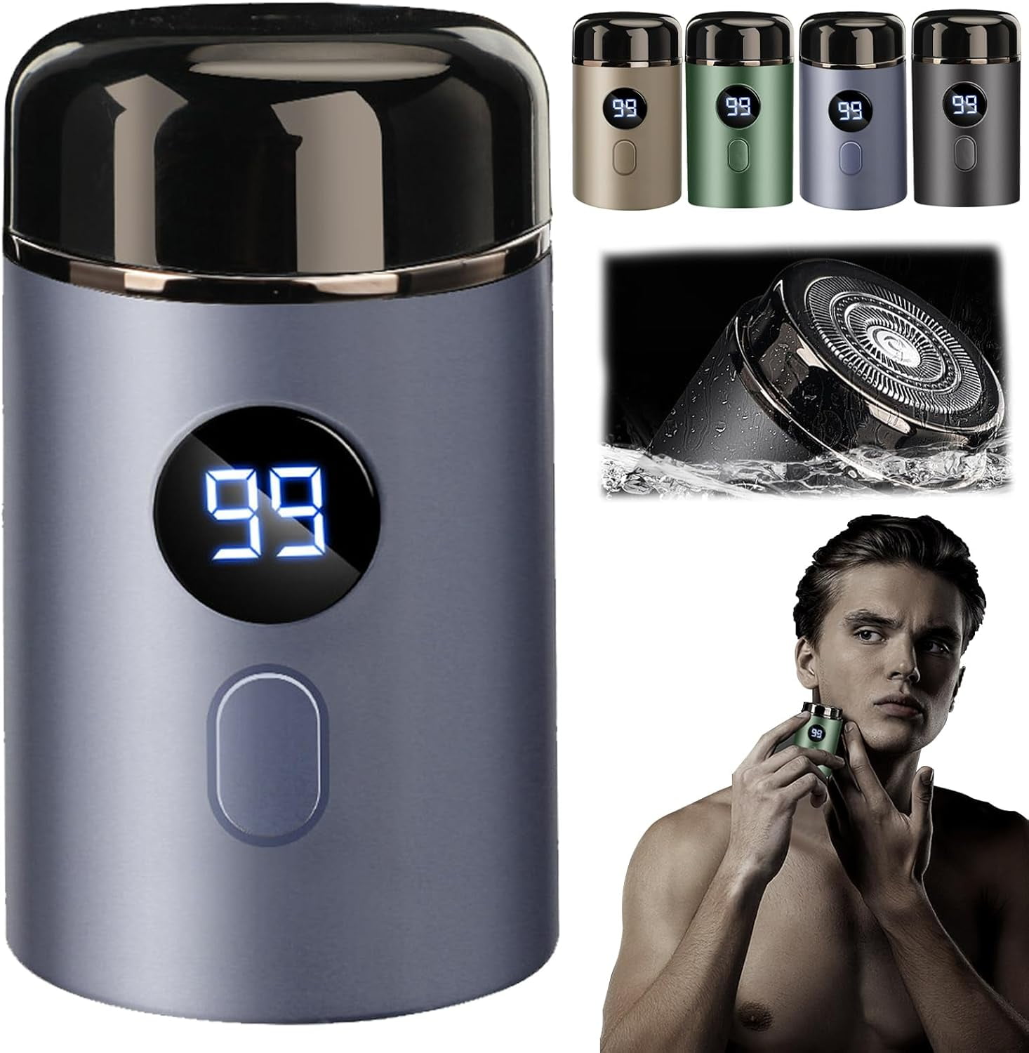 Fusionswear Shaver, Mini Portable Electric Shavers, Vishopee Razor ...