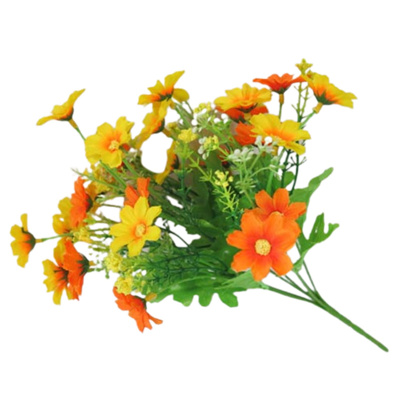Fusipu 1 Bouquet 28 Heads Artificial Fake Cute Flower Home Wedding ...