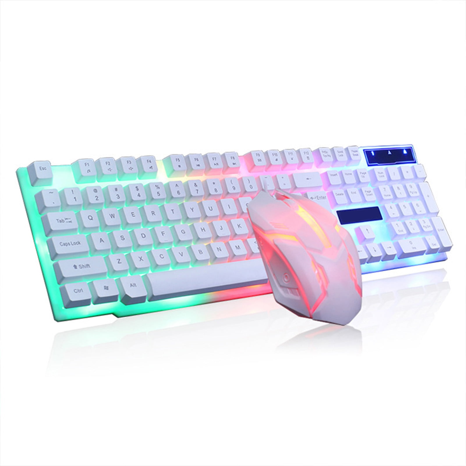 Fusipu 1 Set TX30 Keyboard Mouse Kit Ergonomic Quick Response 3D Anti ...