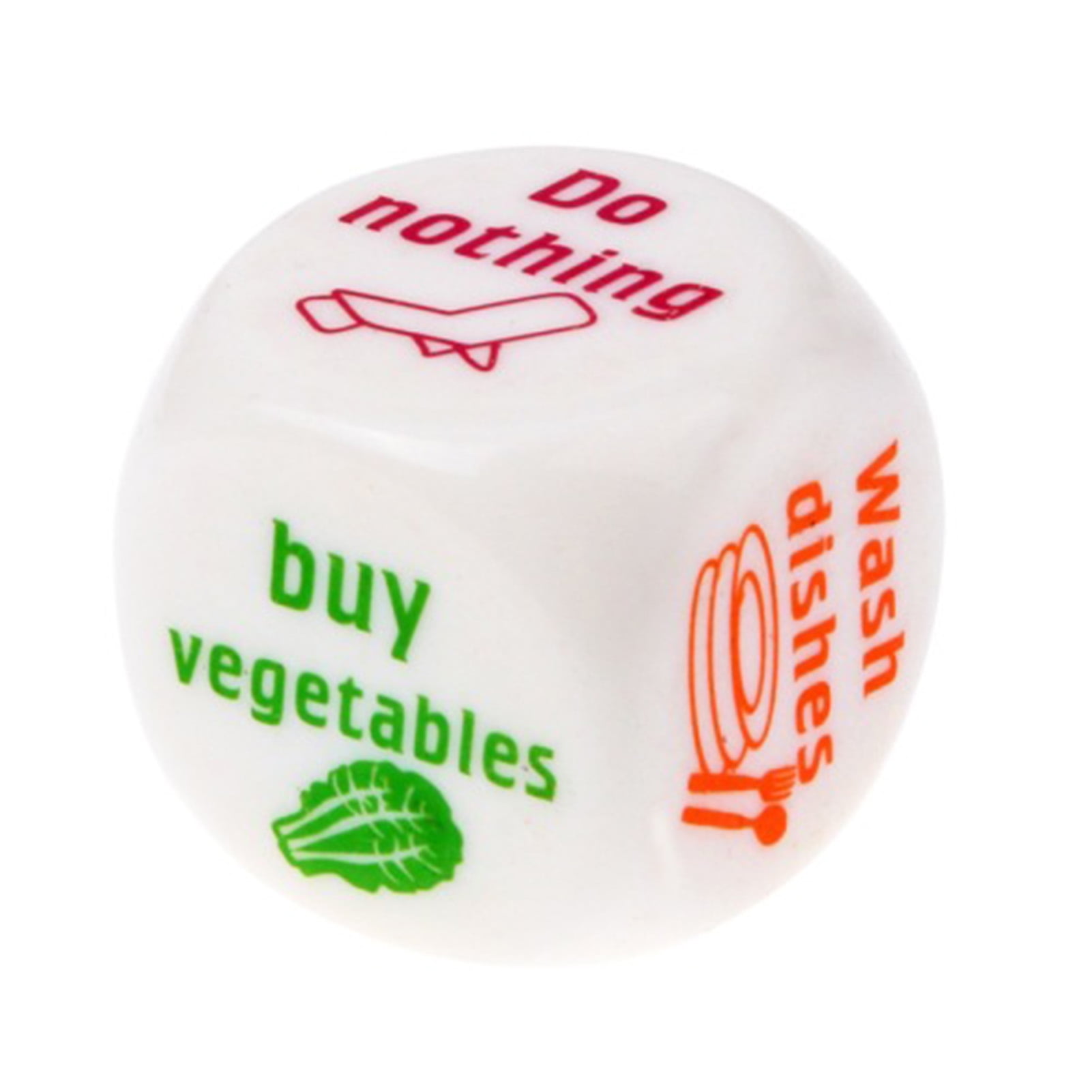 Fusipu 25MM Housework Dice Fun Chore Assignment Game Six-sided ...
