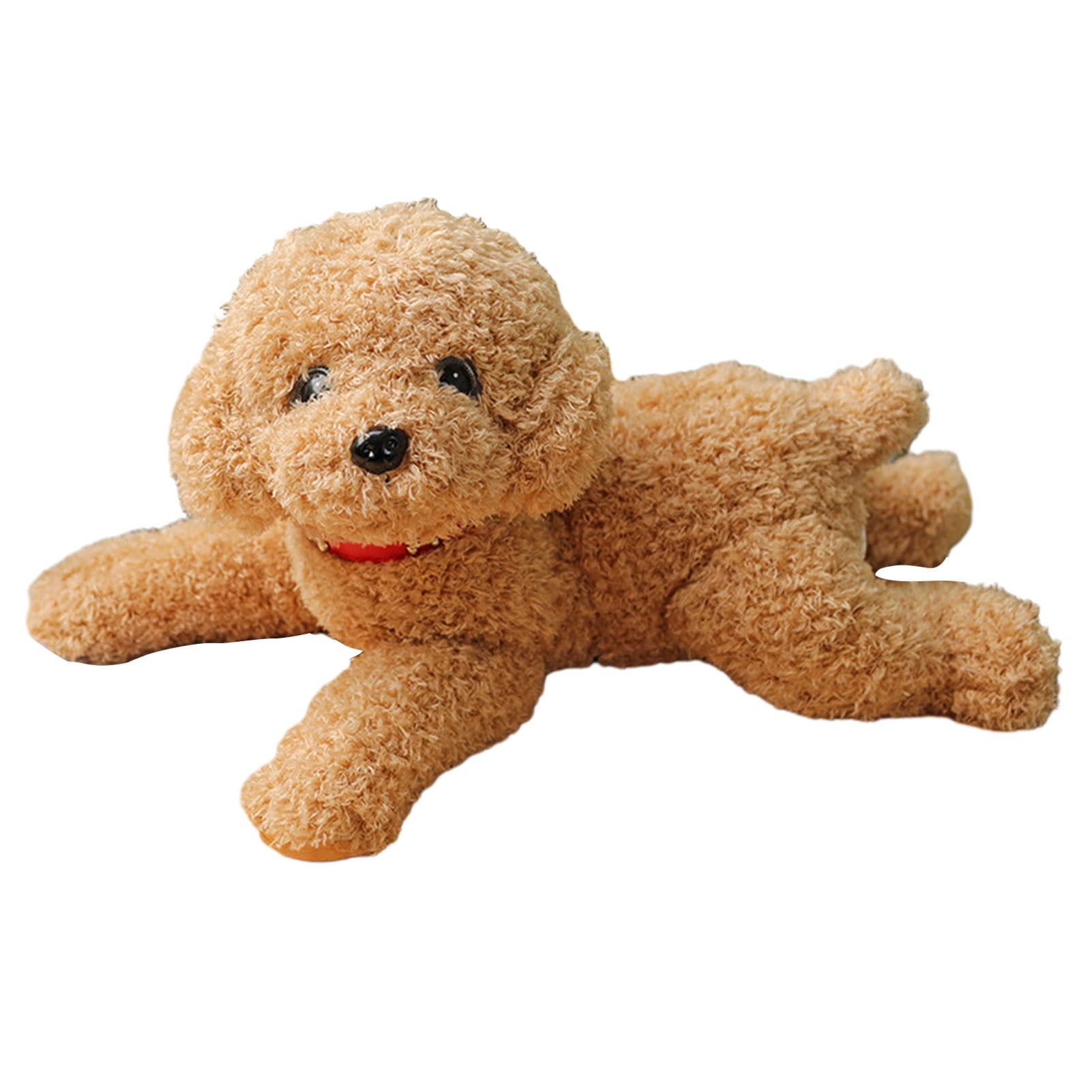 Fusipu Cartoon Simulation Stuffed Dog Doll Soft Lifelike Dog Plush ...