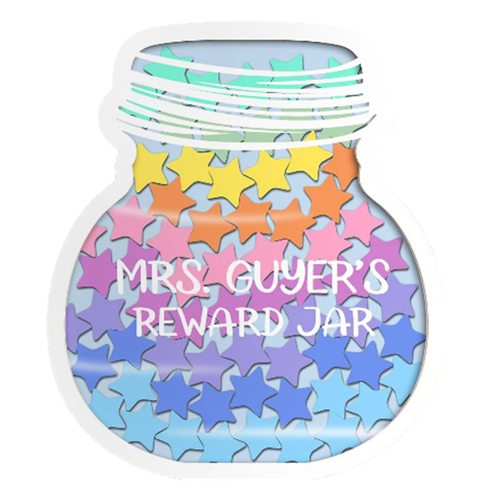 Fusipu Chore Reward Jar for Kids Star Reward Jar Solid Wood Colorful ...