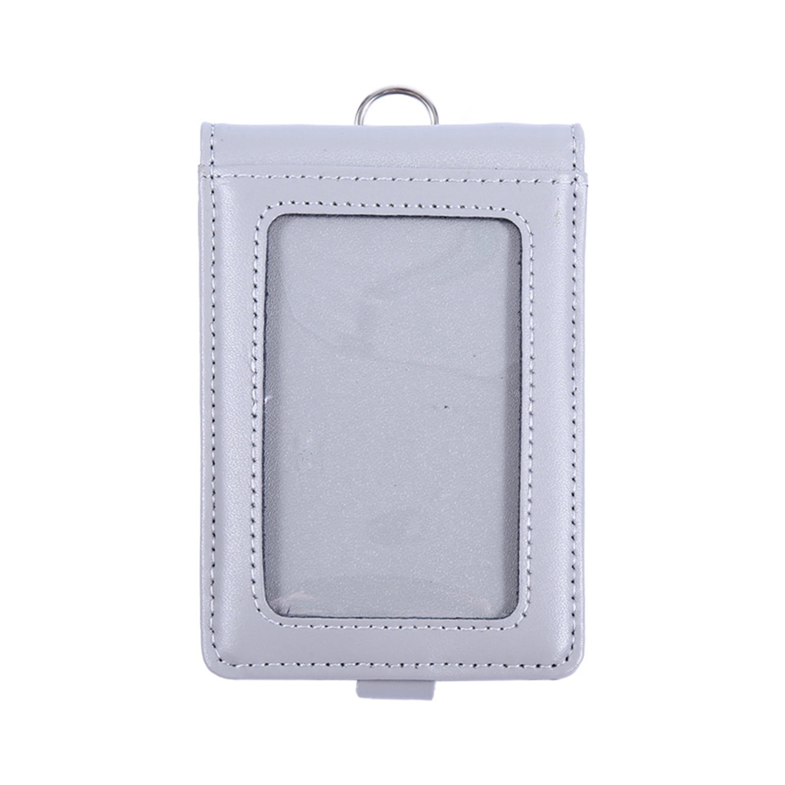 Fusipu Collapsible Id Card Holder Id Card Holder with Snap Closure ...