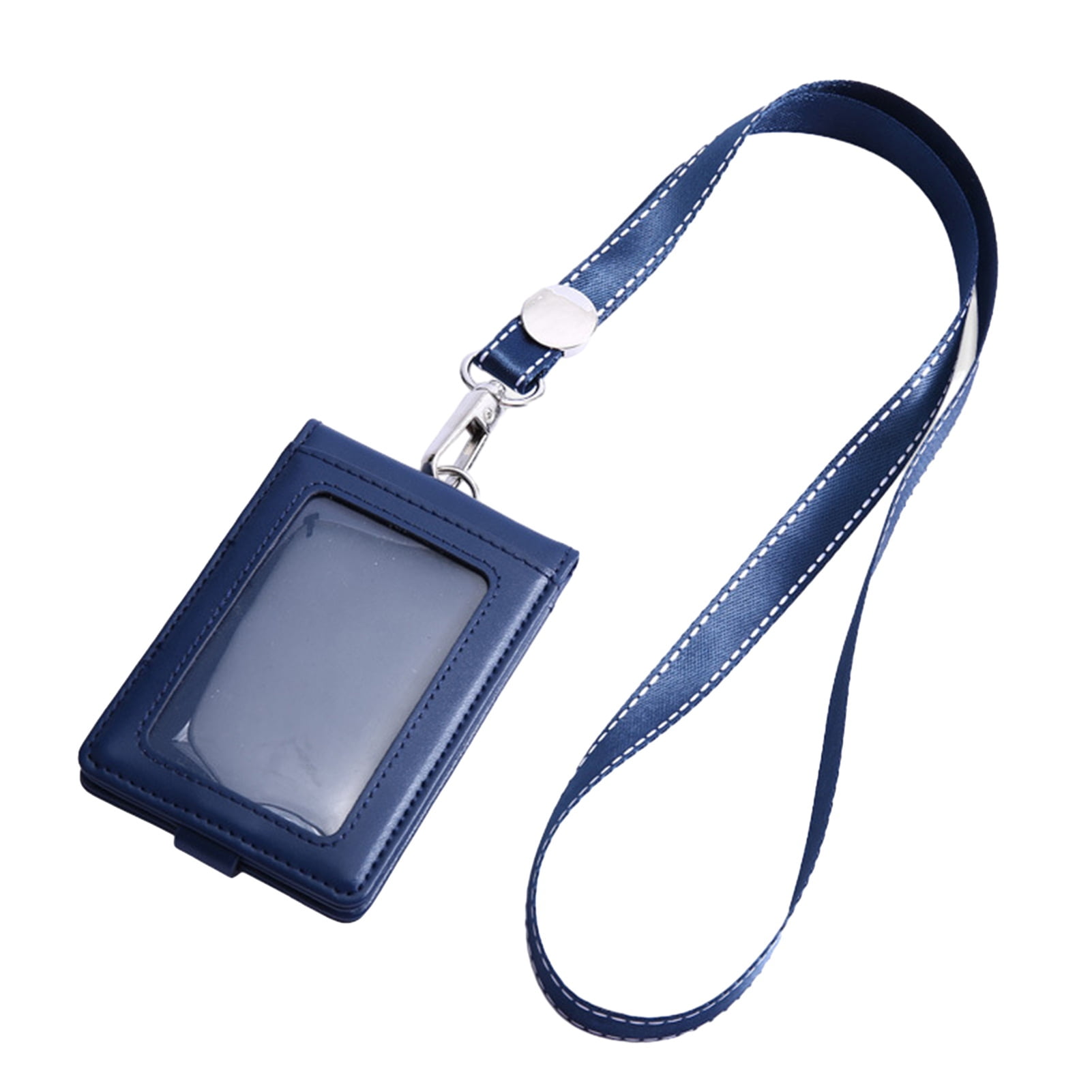 Fusipu Collapsible Id Card Holder Id Card Holder with Snap Closure ...