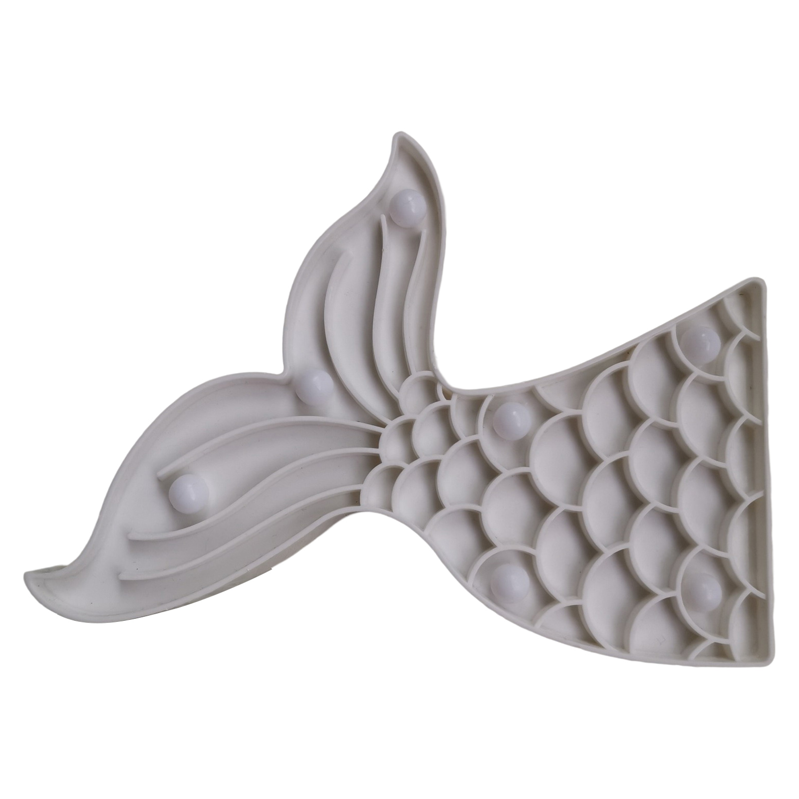 Fusipu Cute Mermaid Tail Night Light Christmas Day Decor Battery ...