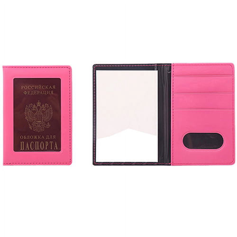 Fusipu Fashion Passport ID Card Document PVC Cover Case Holder Travel ...