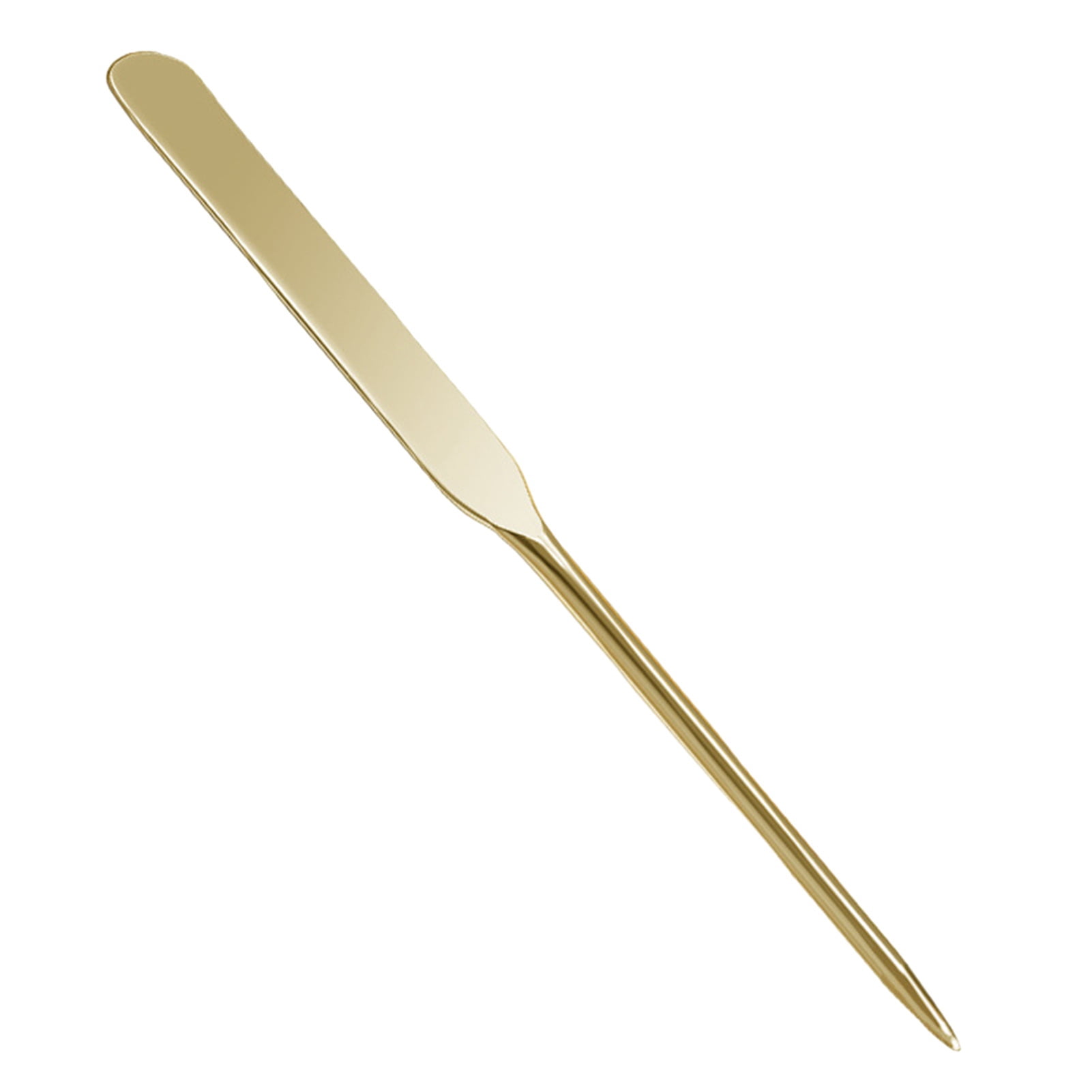 Fusipu Stainless Steel Foundation Spatula with Faux Leather Sleeve ...