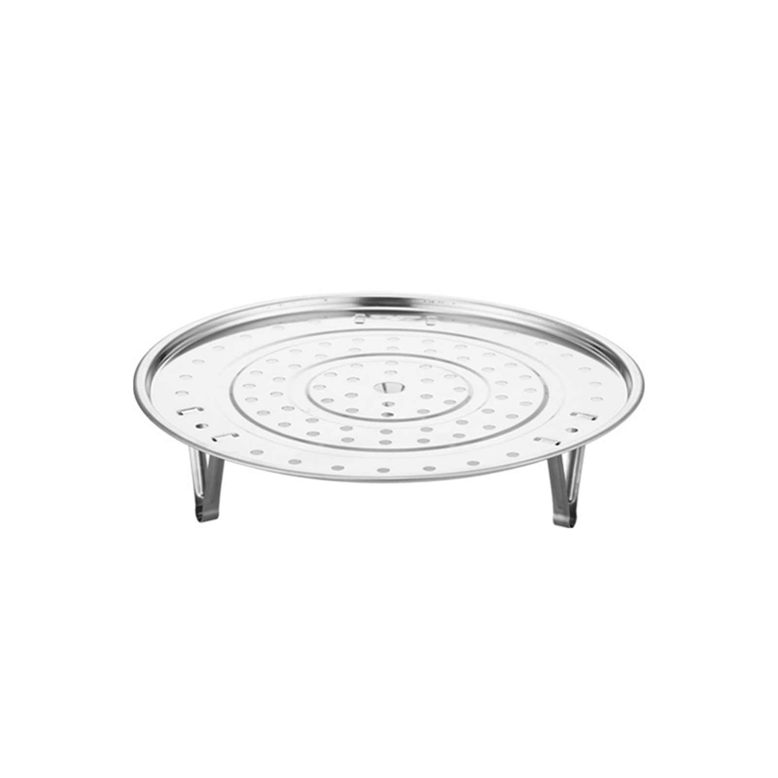 Fusipu Stainless Steel Steamer Rack with Removable Stand Stackable Heat ...