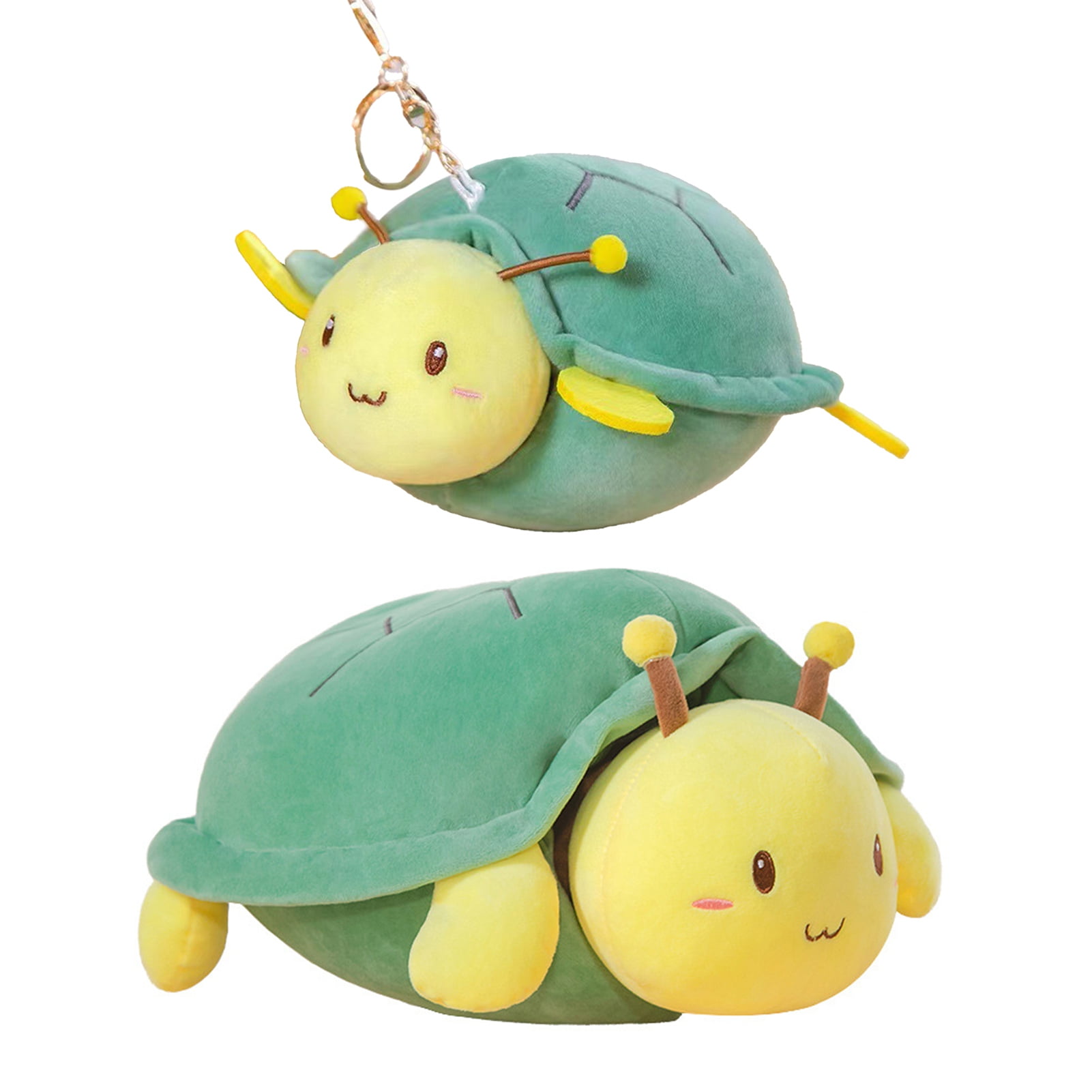Fusipu Turtle Bee Doll 2-in-1 Plush Toy Detachable Cartoon Turtle Shell ...