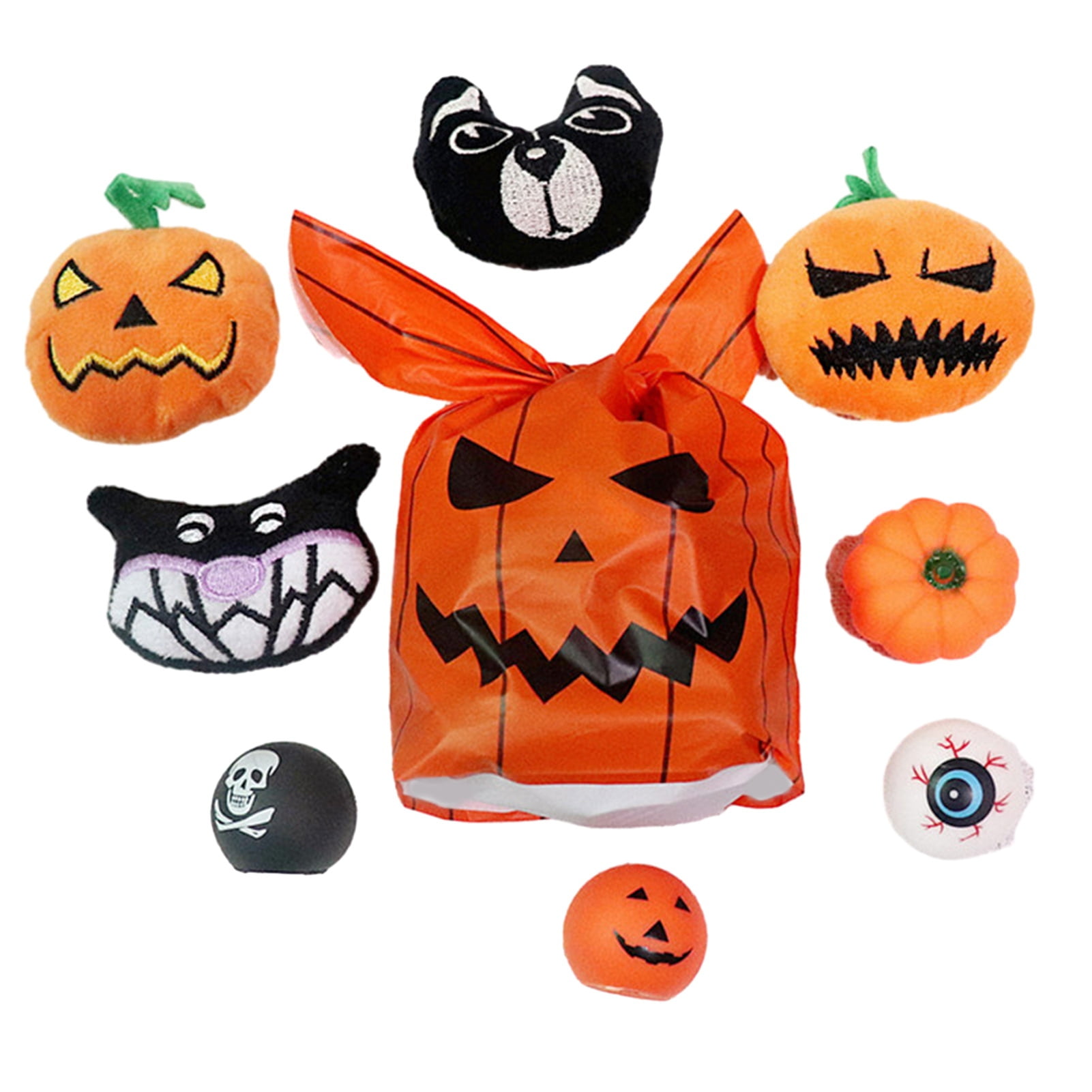 Fusipu Vandalism Prevention Pet Toy Interactive Halloween Squeaky Set ...