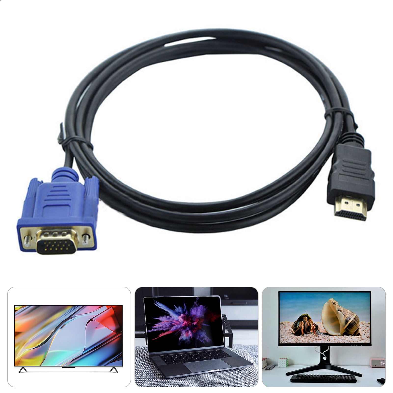 Fusipu Video Cable 1080P High Resolution Clear Images Anti-interference ...