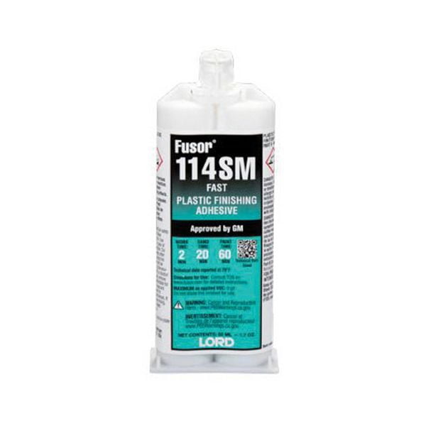 Fusor 114SM Fast Finishing Adhesive, 1.7 oz Cartridge, Red, 2K ...