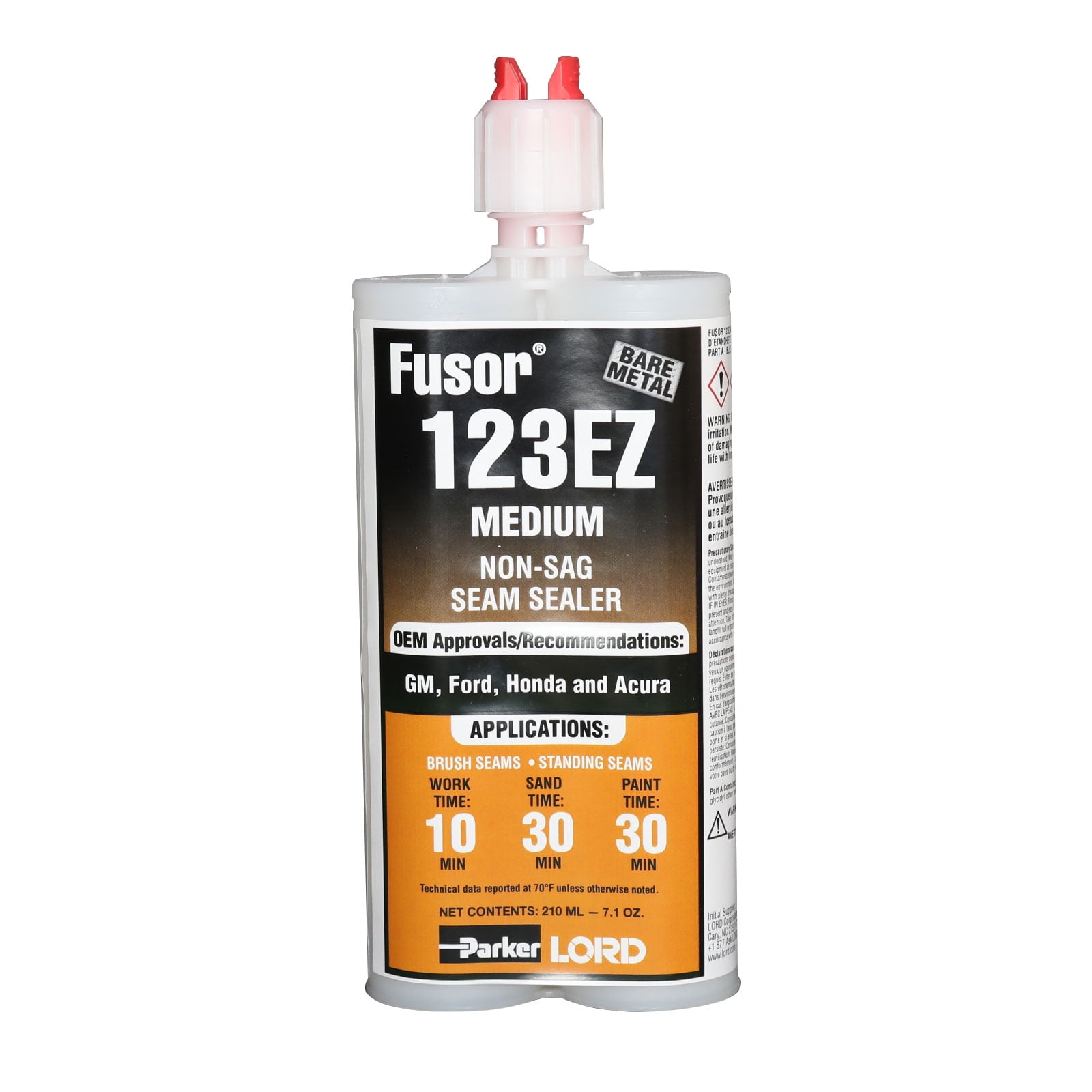 Fusor 123EZ 2-Part Medium Non-Sag Seam Sealer, 7.1 oz Cartridge, Paste ...