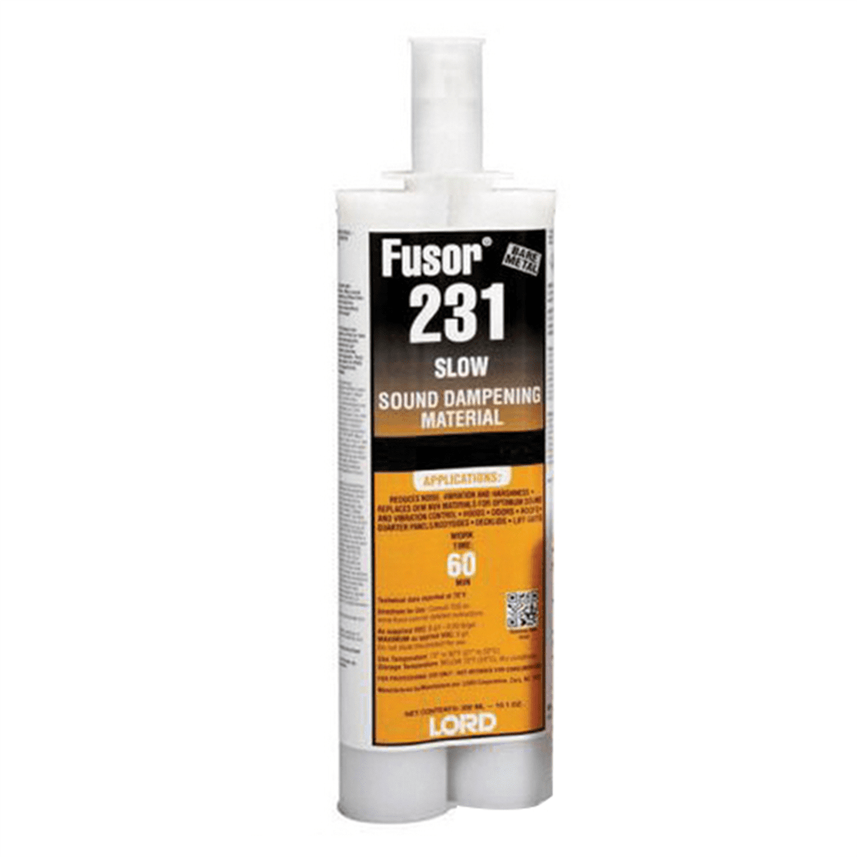 Fusor 231 Sound Dampening Material (Slow) Repair Adhesive, 7.1 oz ...