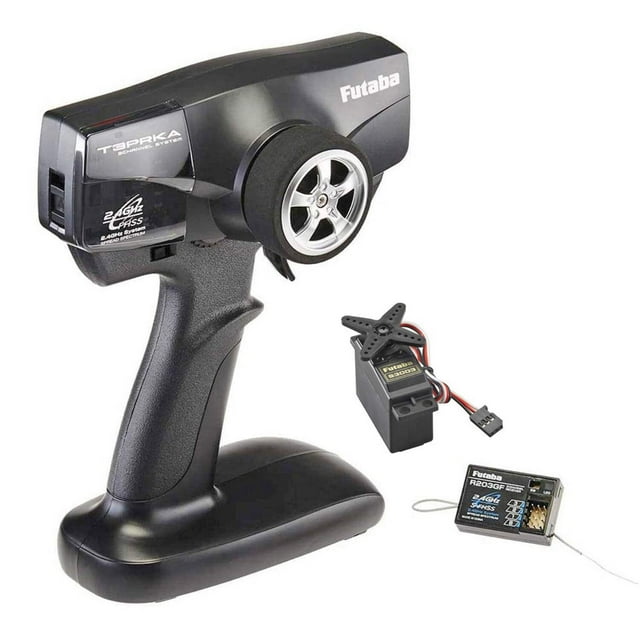 Futaba FUT01004363-3 3PRKA 3-Channel 2.4GHz FHSS Radio System with ...