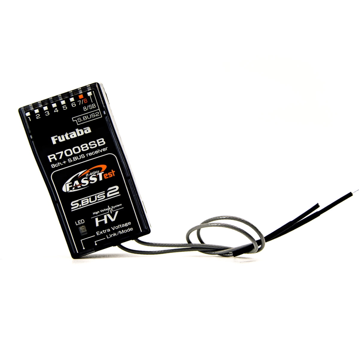 Futaba R7008Sb 2.4Ghz Fasst 8-Channel High Voltage Receiver - Walmart.com