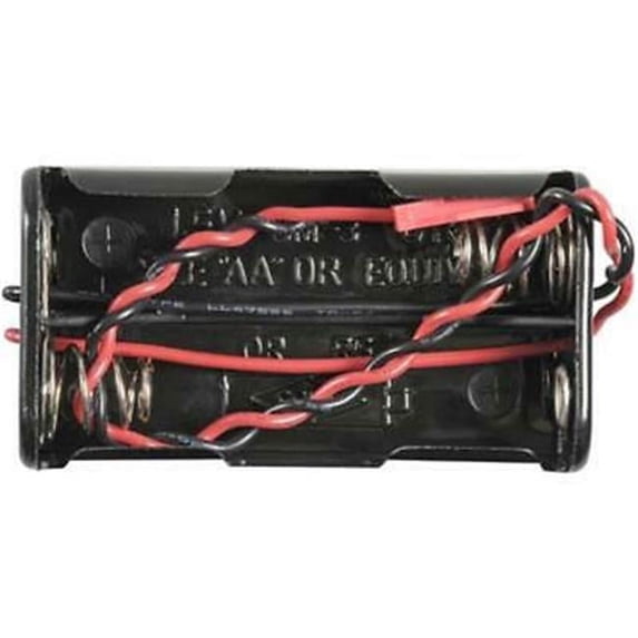 Futaba Systems Dry Receiver 4 AA Battery Case J FUTM1595 - Walmart.com